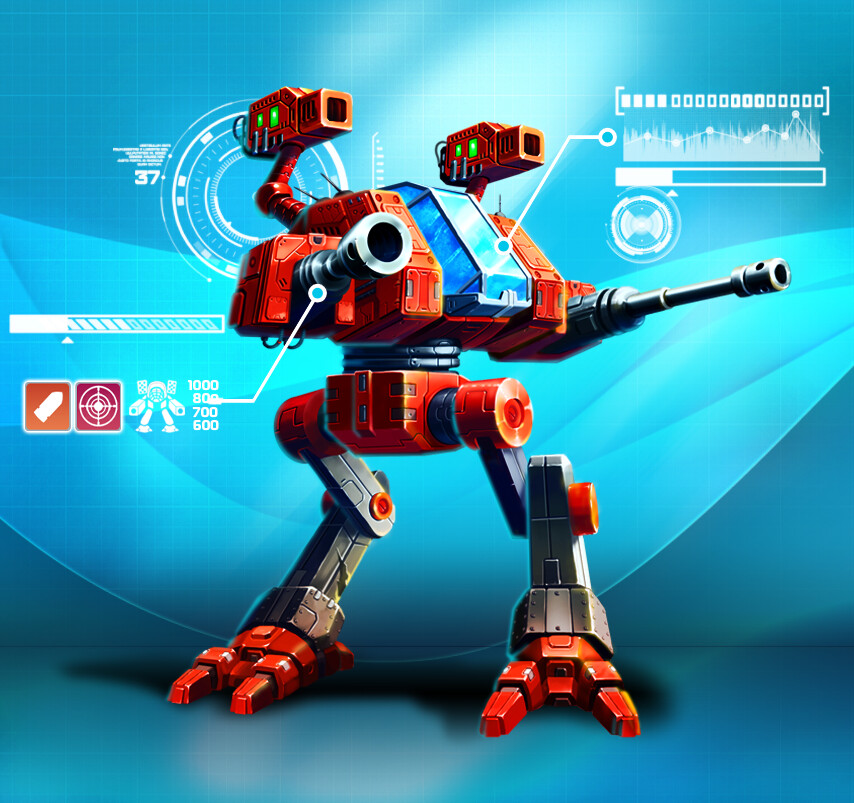 ArtStation - Robot for advertising pack