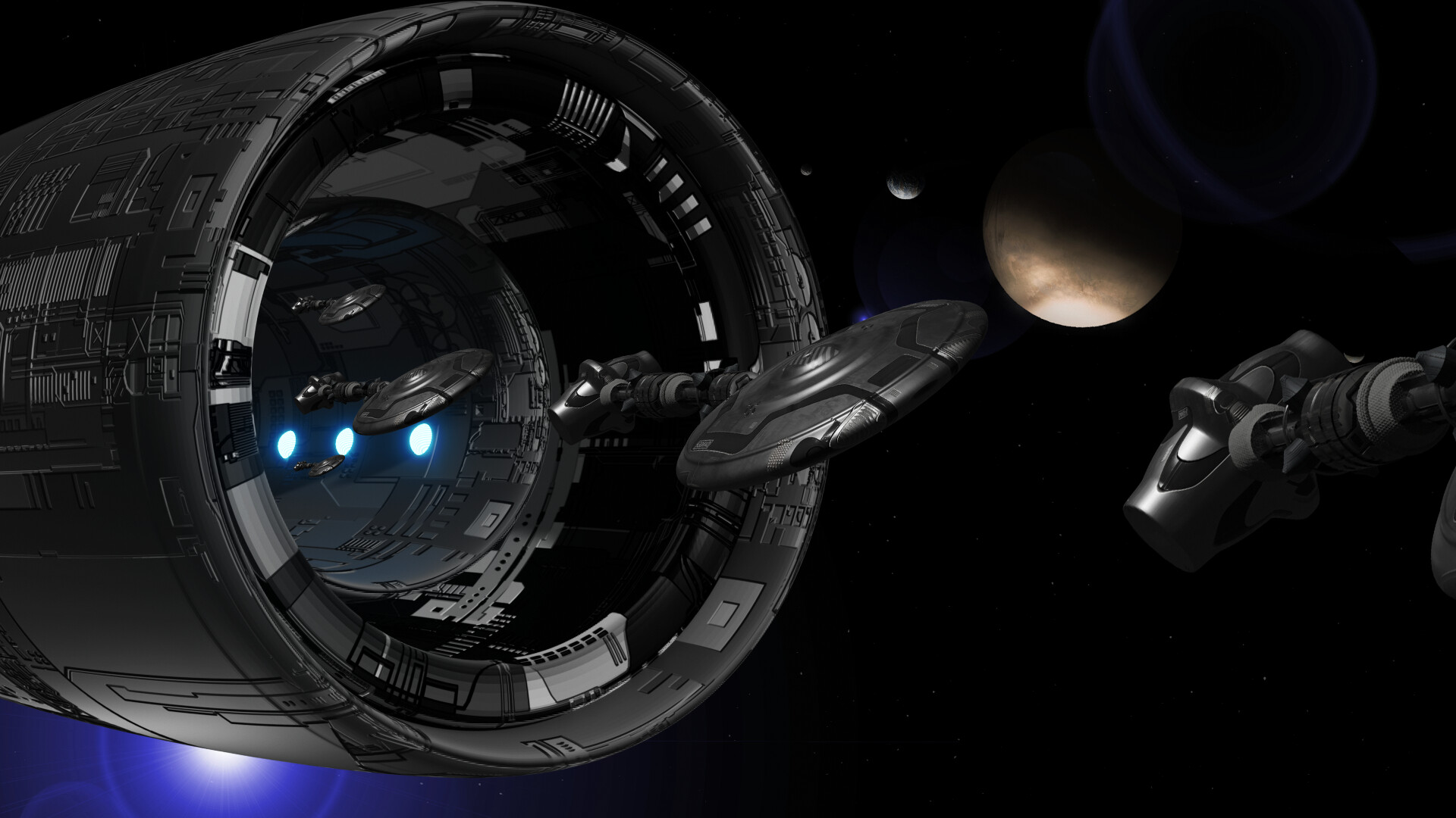 ArtStation - Space Station.