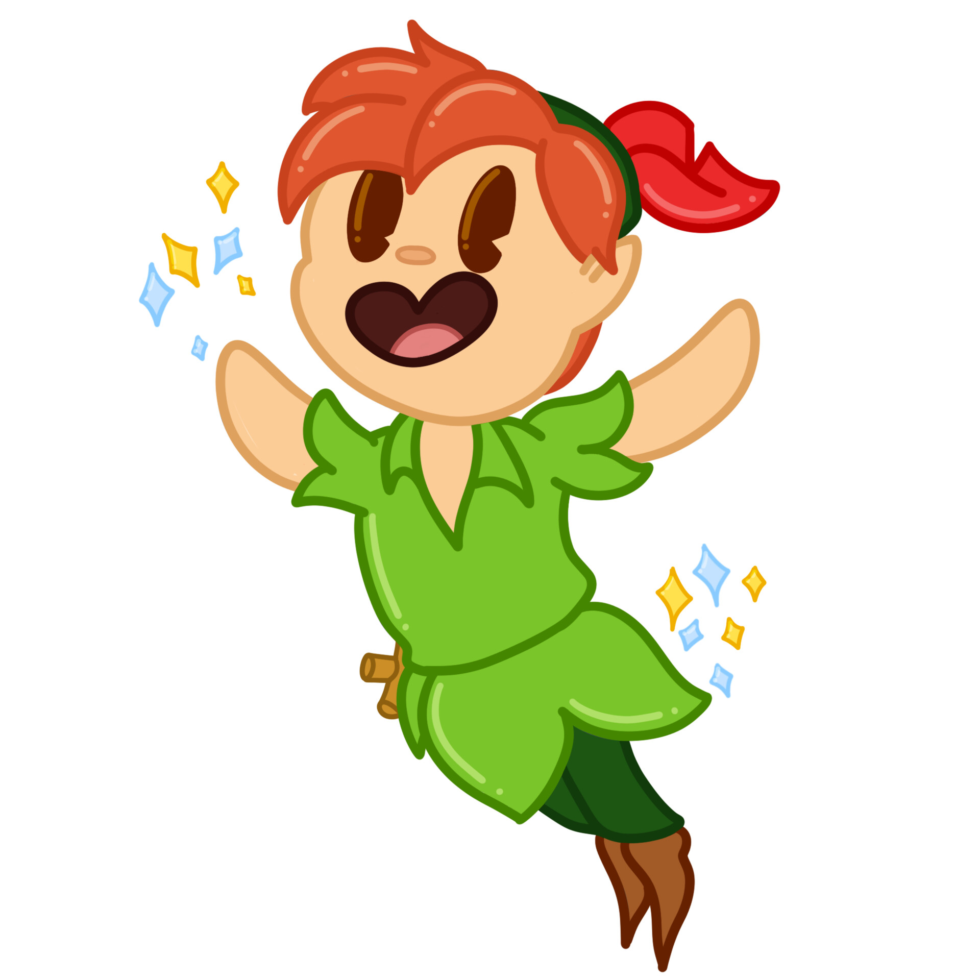 ArtStation - Peter Pan drawing