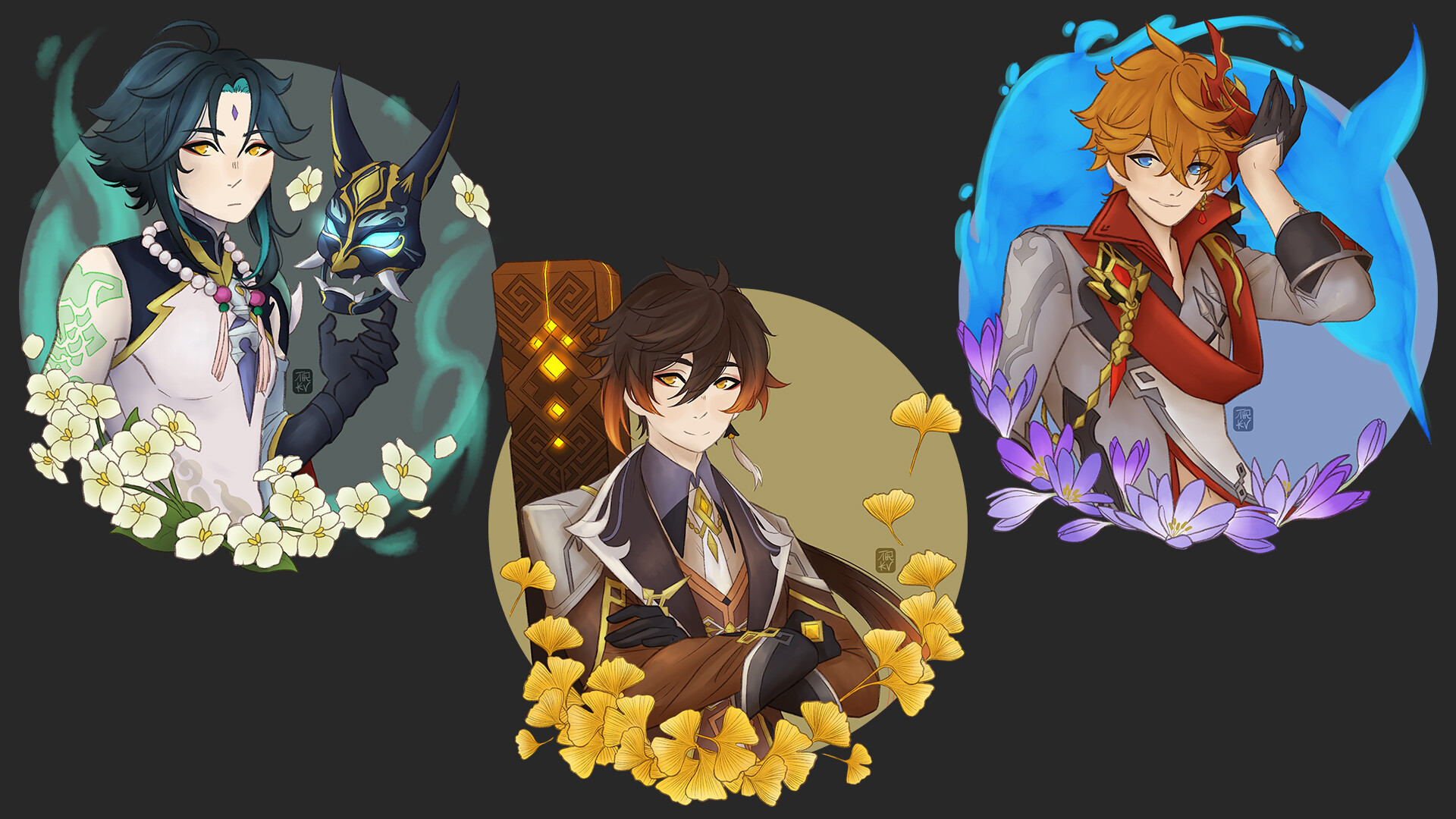 ArtStation - Genshin Impact charms design