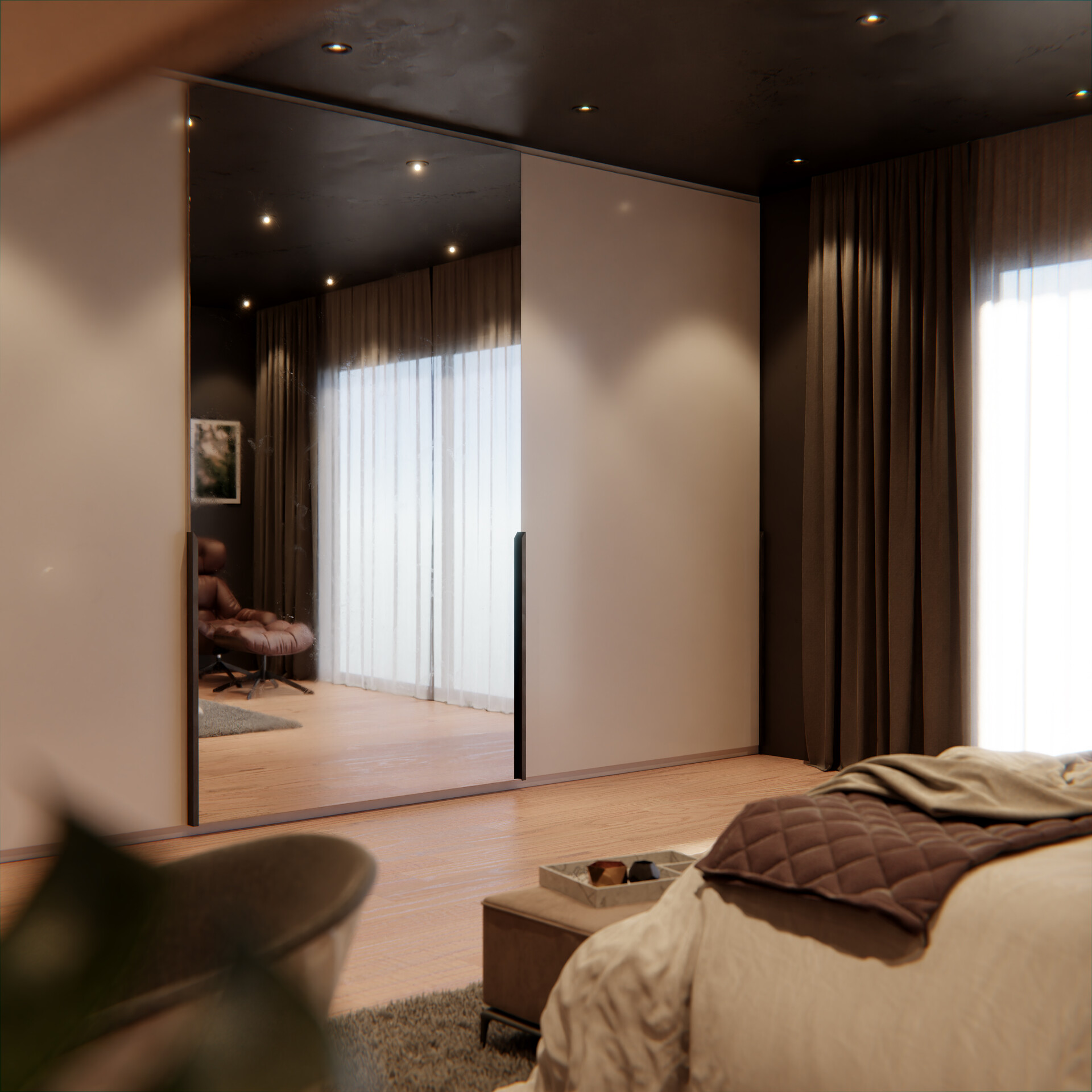 Mario Abou Samra - Modern Bedroom Design - Blender 3D