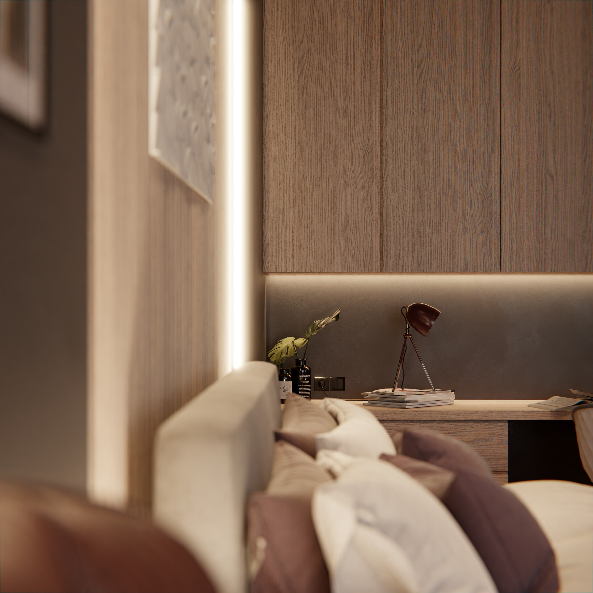 Mario Abou Samra - Modern Bedroom Design - Blender 3D