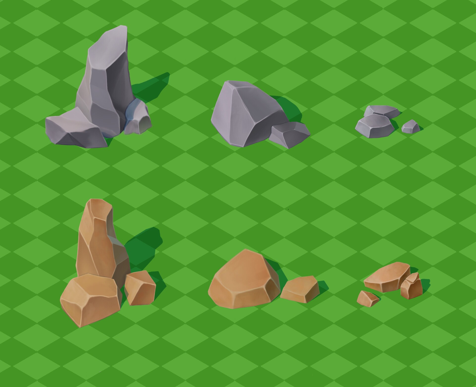 ArtStation - Casual objects - stones