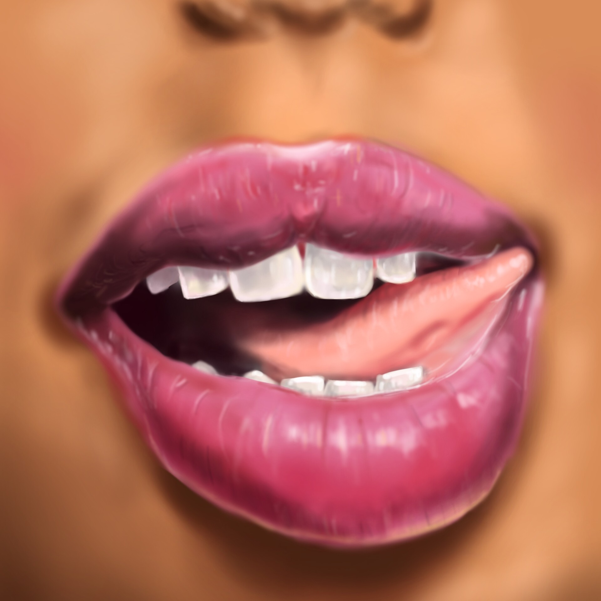 ArtStation - Lips Study