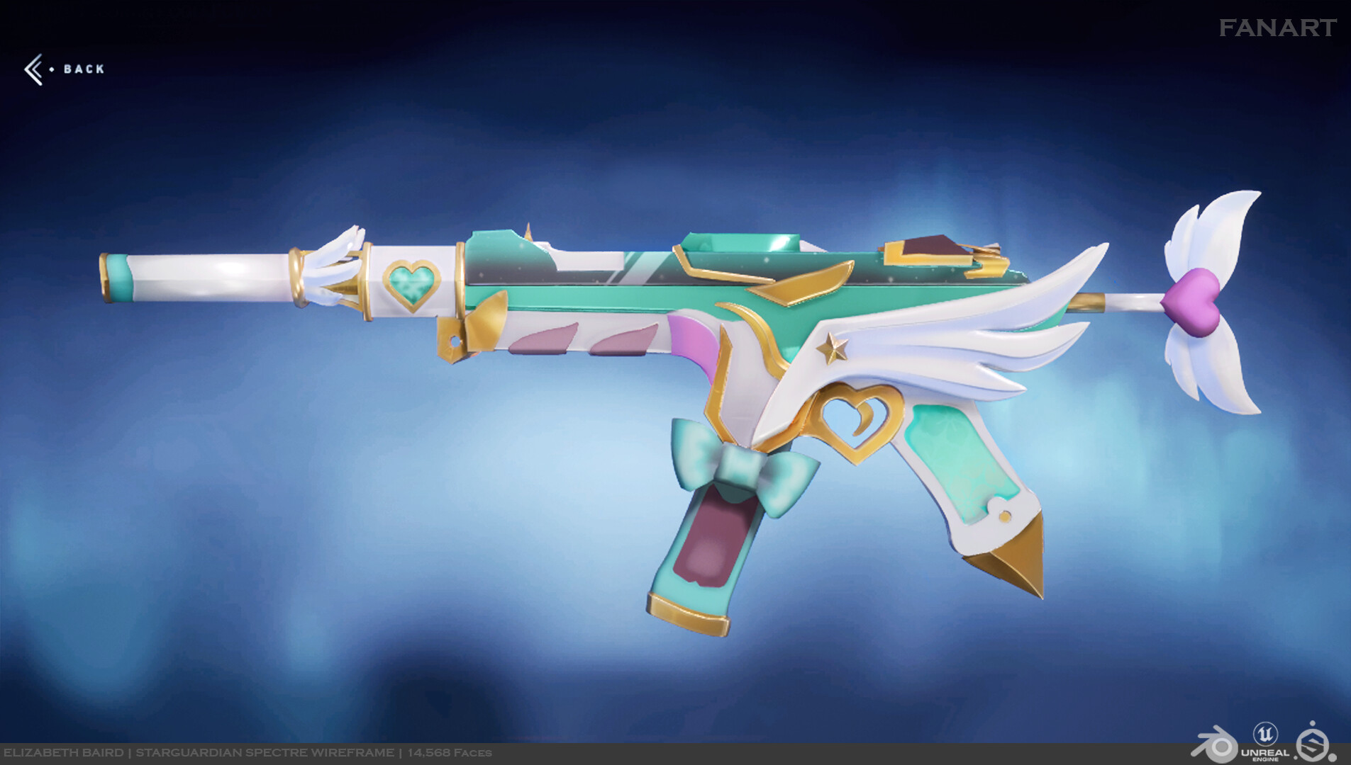 Elizabeth Baird - Starguardian Inspired Spectre Fanart