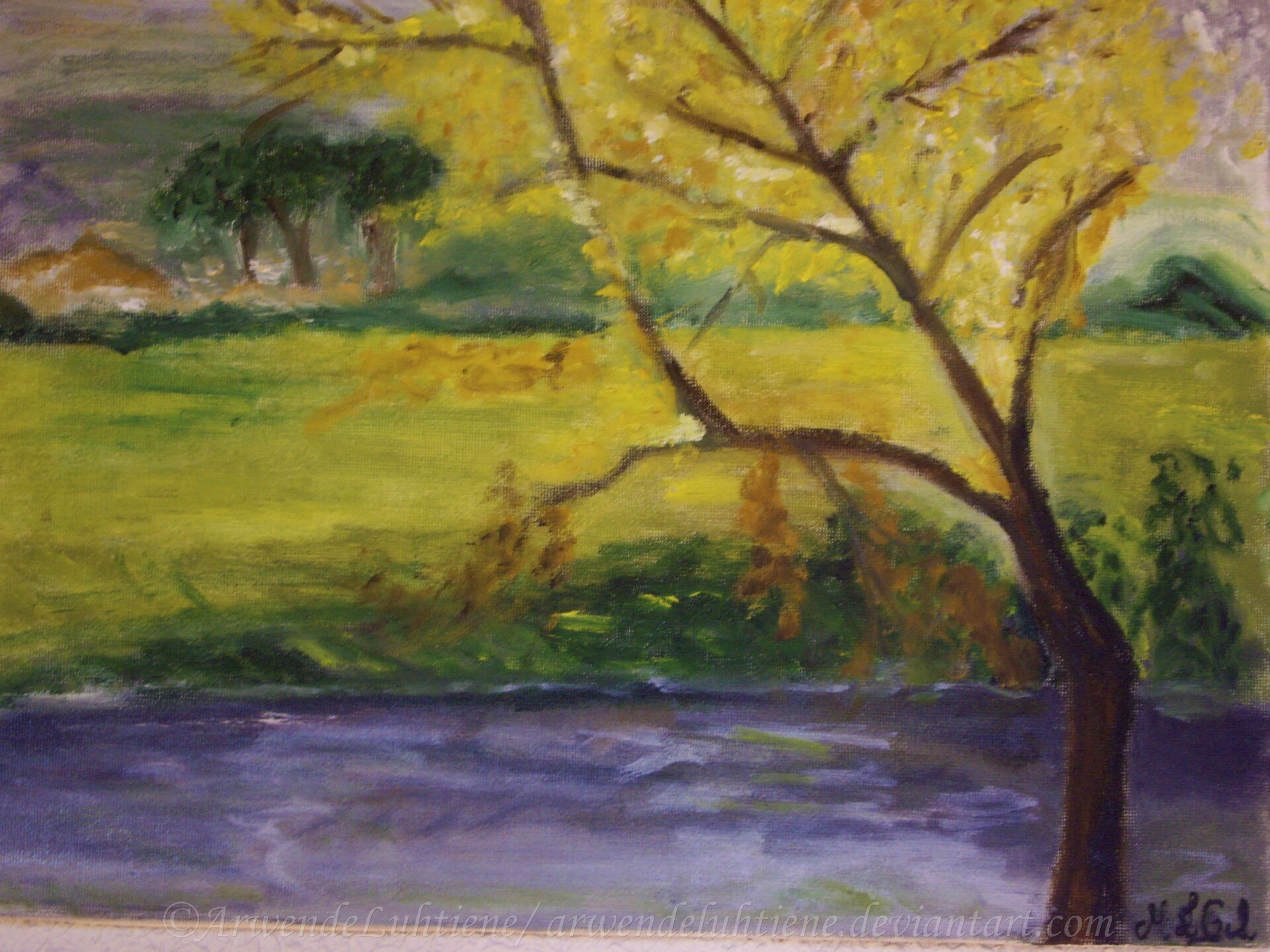 ArtStation - Alder by the river's margin