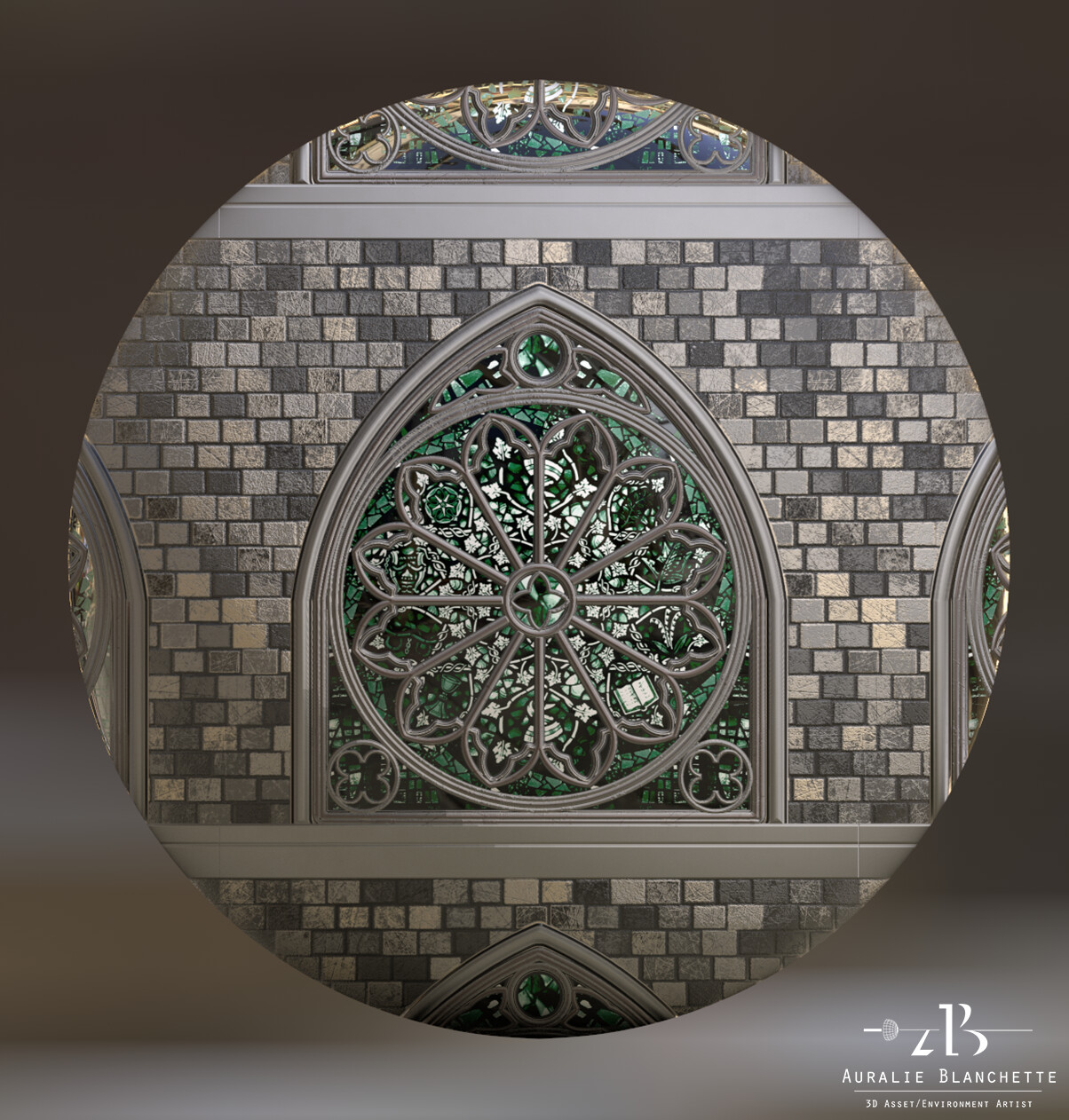ArtStation - Cathedral Window design