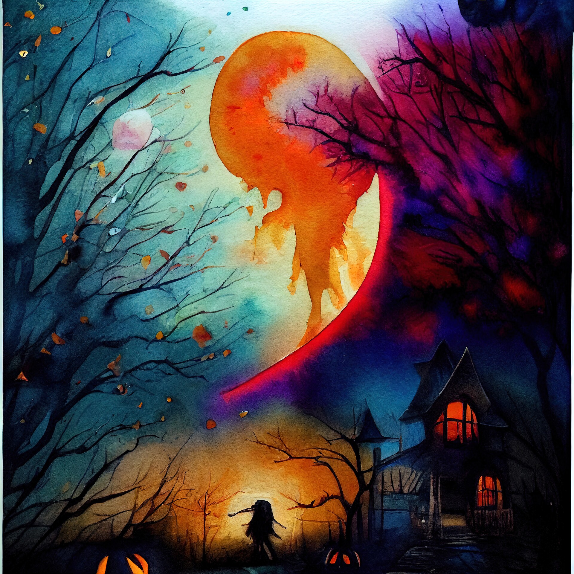 ArtStation - Blood Moon