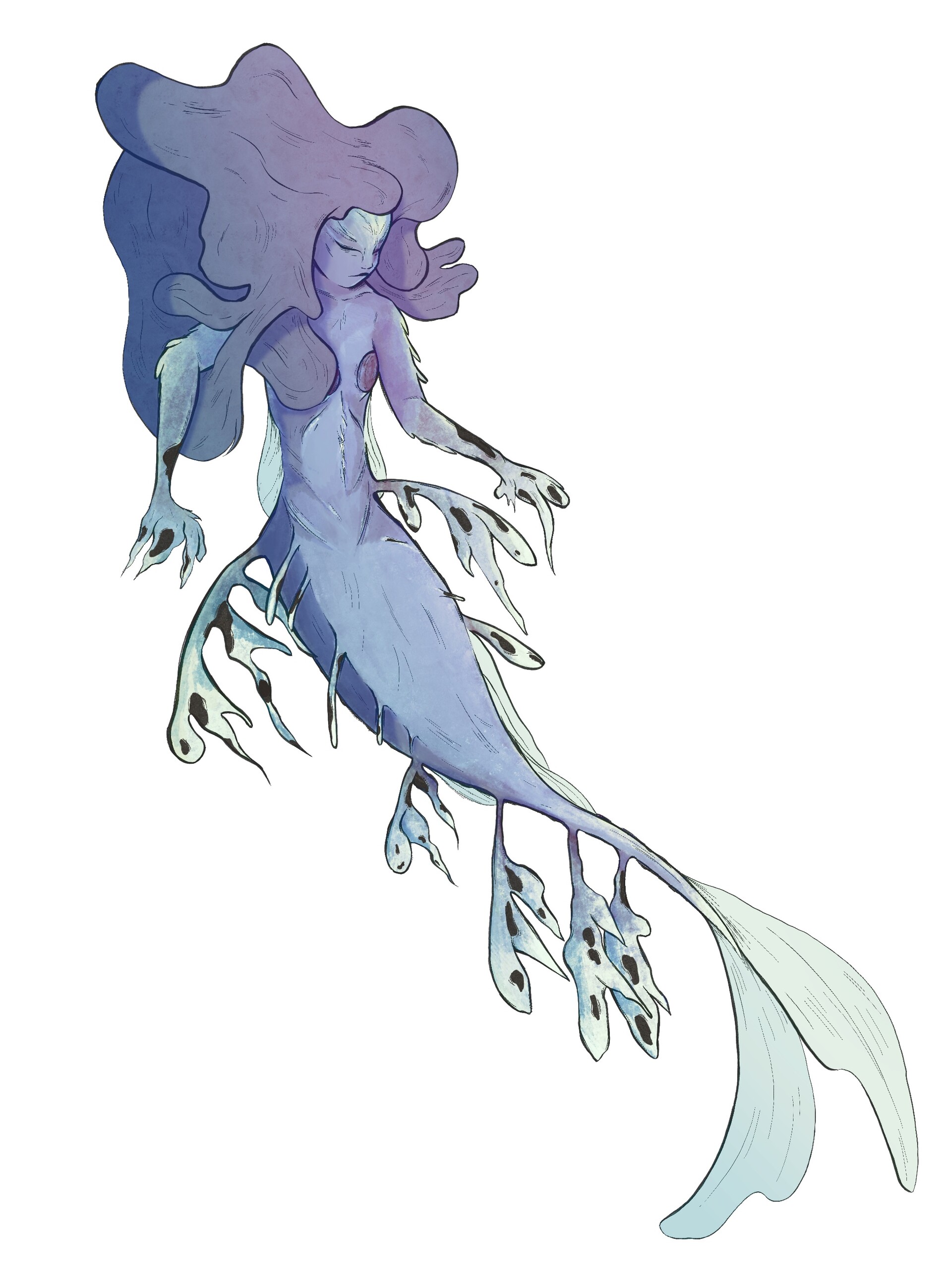 ArtStation - Mermaid character