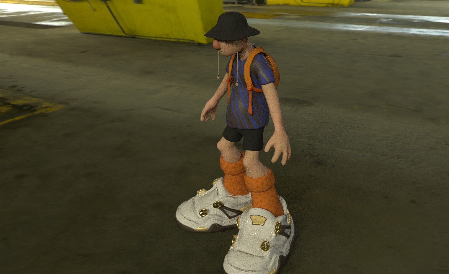 ArtStation - El tapa. 3D Character Model