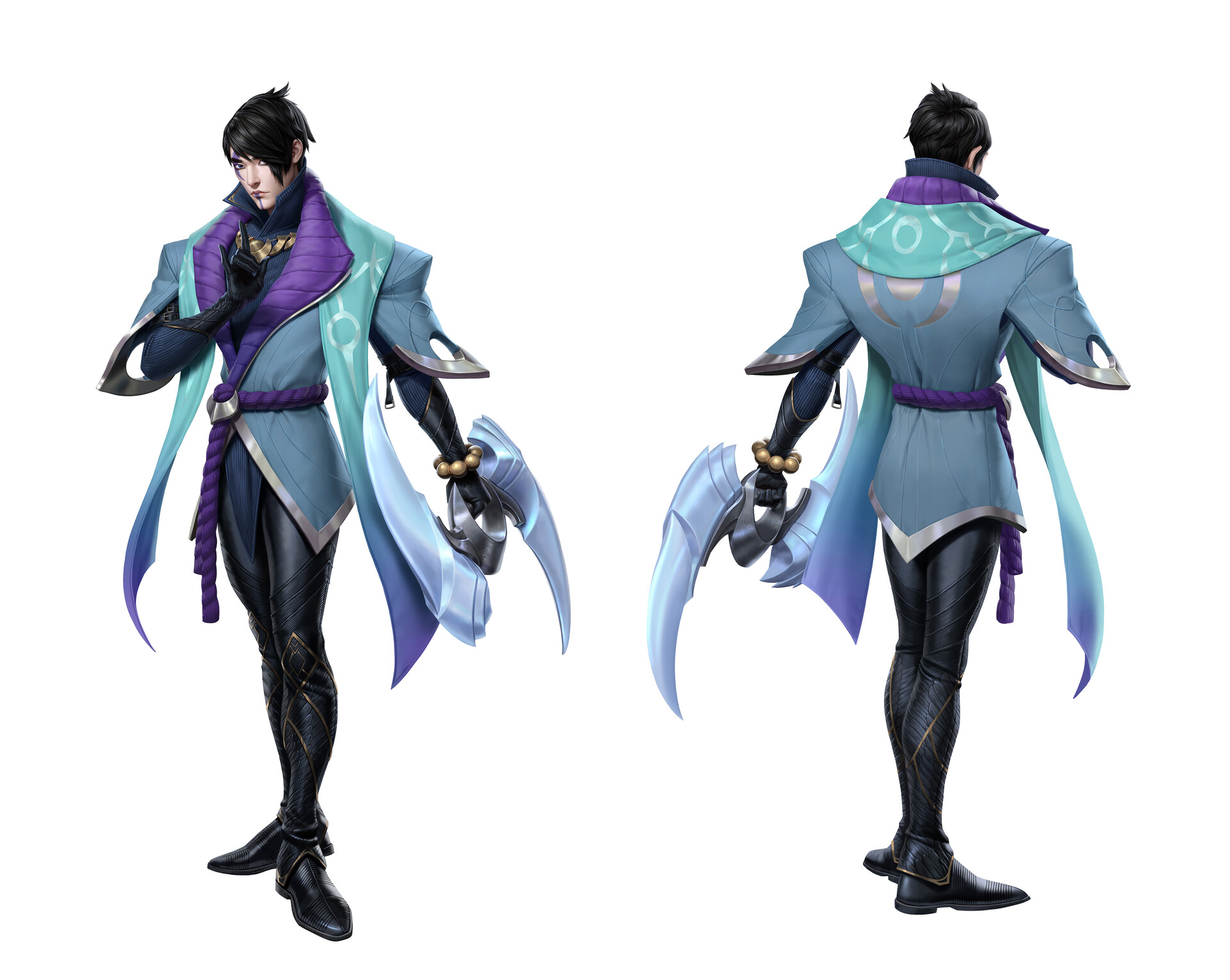 Oxana Turliai - League of Legends Champions - Aphelios & Alune