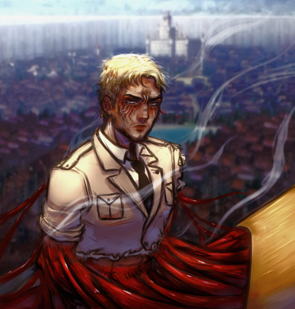 ArtStation - Lighting practice (Attack on titan)