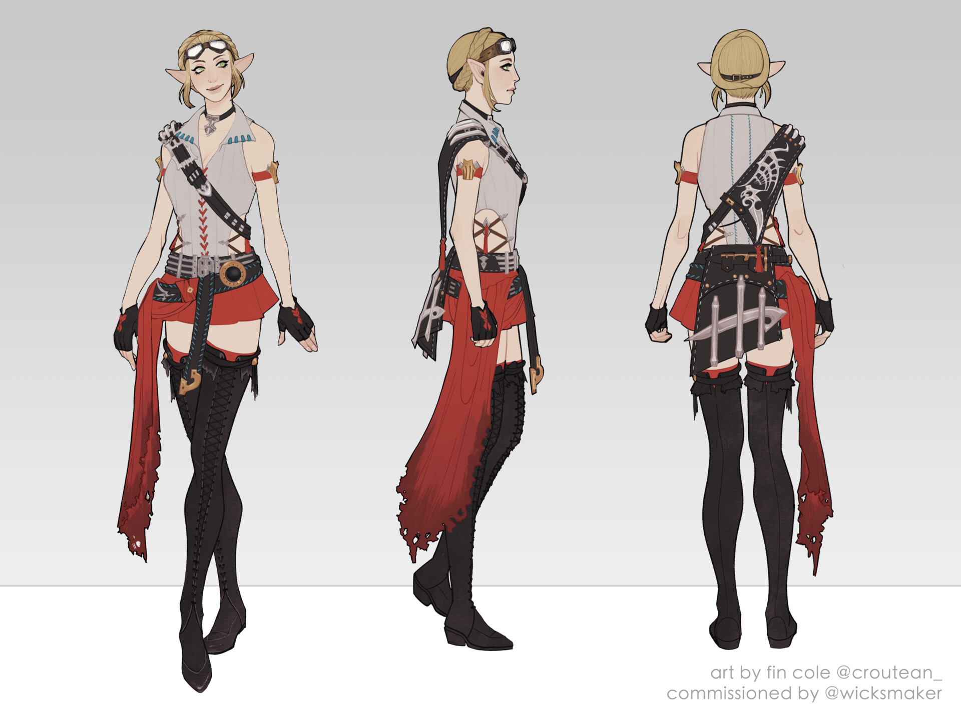 ArtStation - CHARACTER DESIGN COMMISSION - Wicksmaker