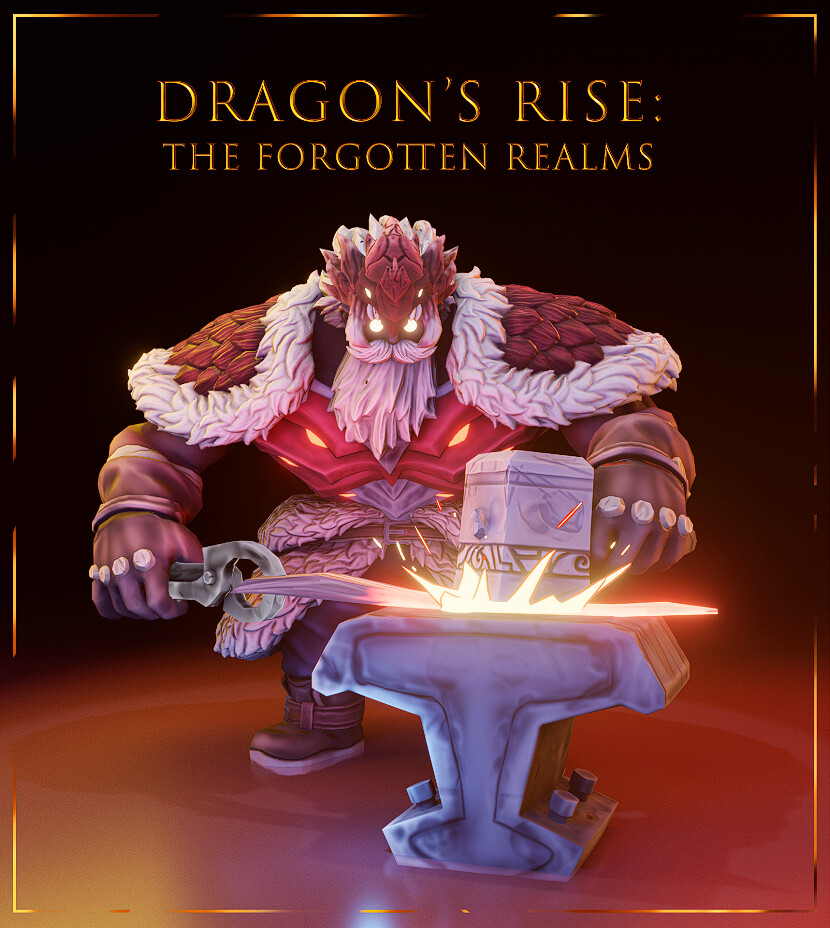 ArtStation - Blacksmith | Dragon's Rise: The Forgotten Realms