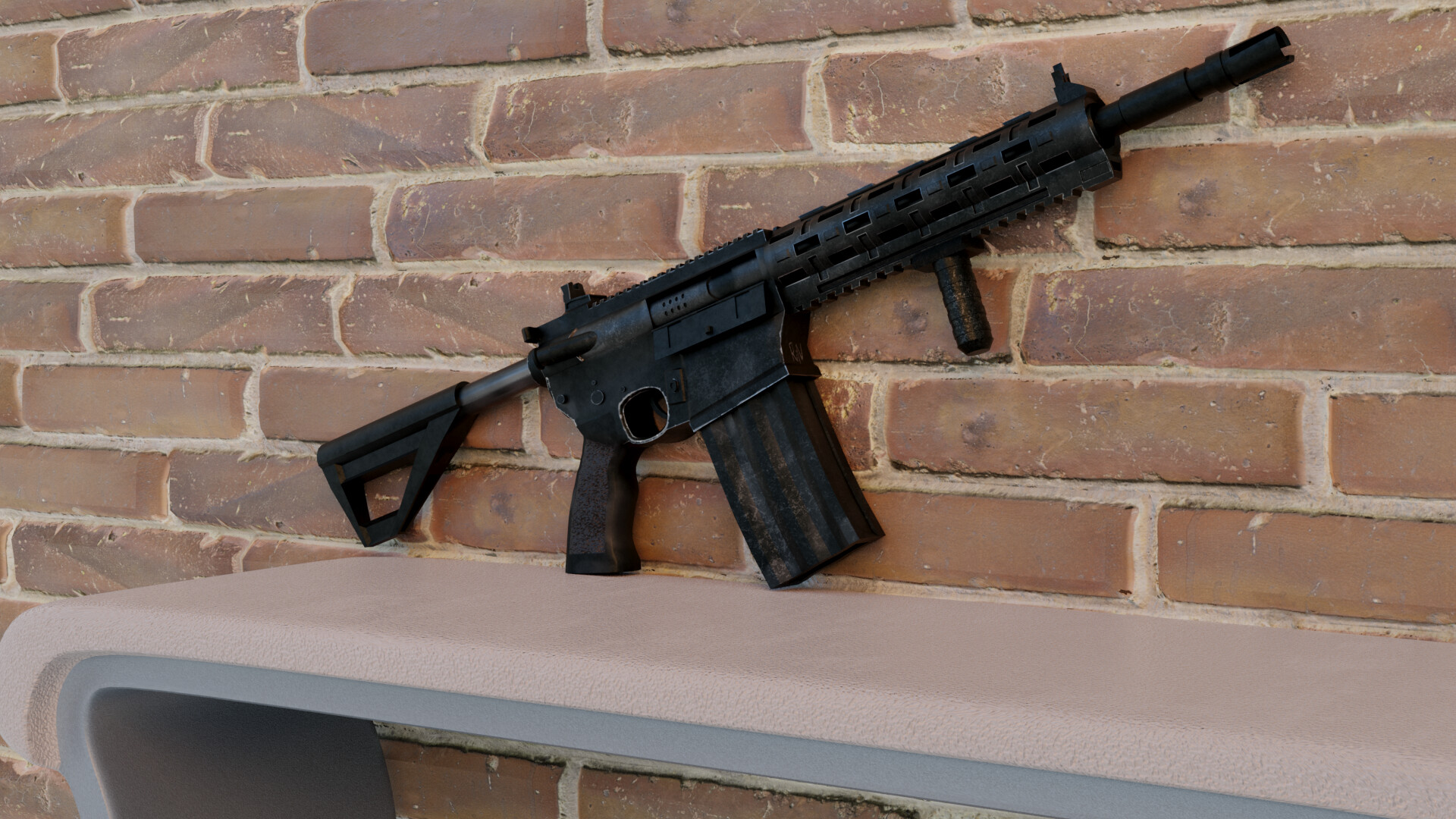 ArtStation - AR (gun)