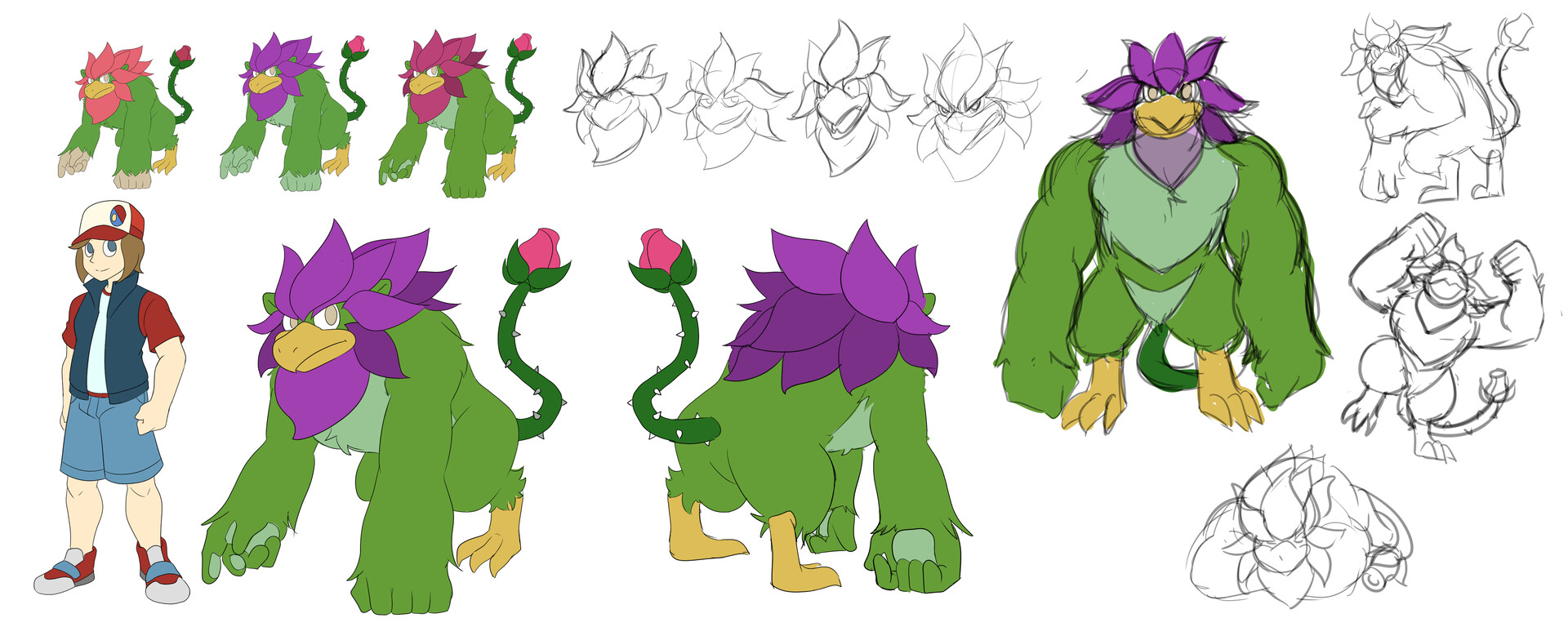 ArtStation - Booker Character Sheet