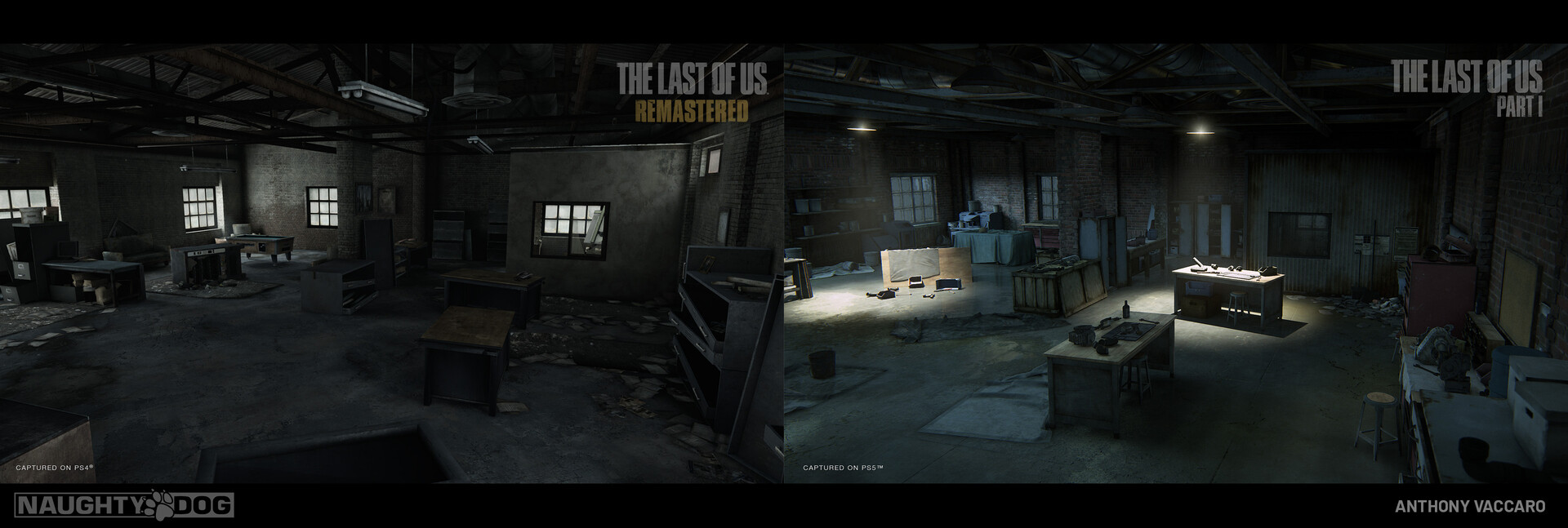 Anthony Vaccaro - The Last of Us Part 1: Comparison Shots