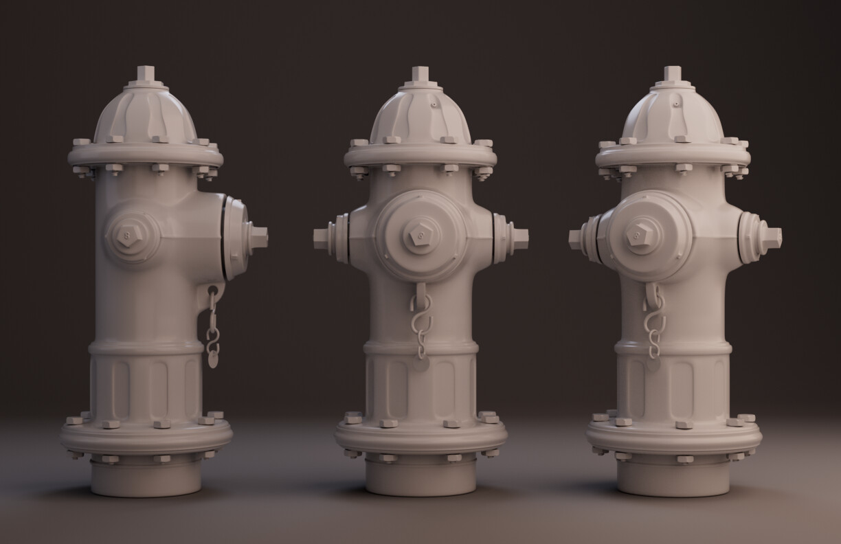 ArtStation - Fire Hydrant Mk II
