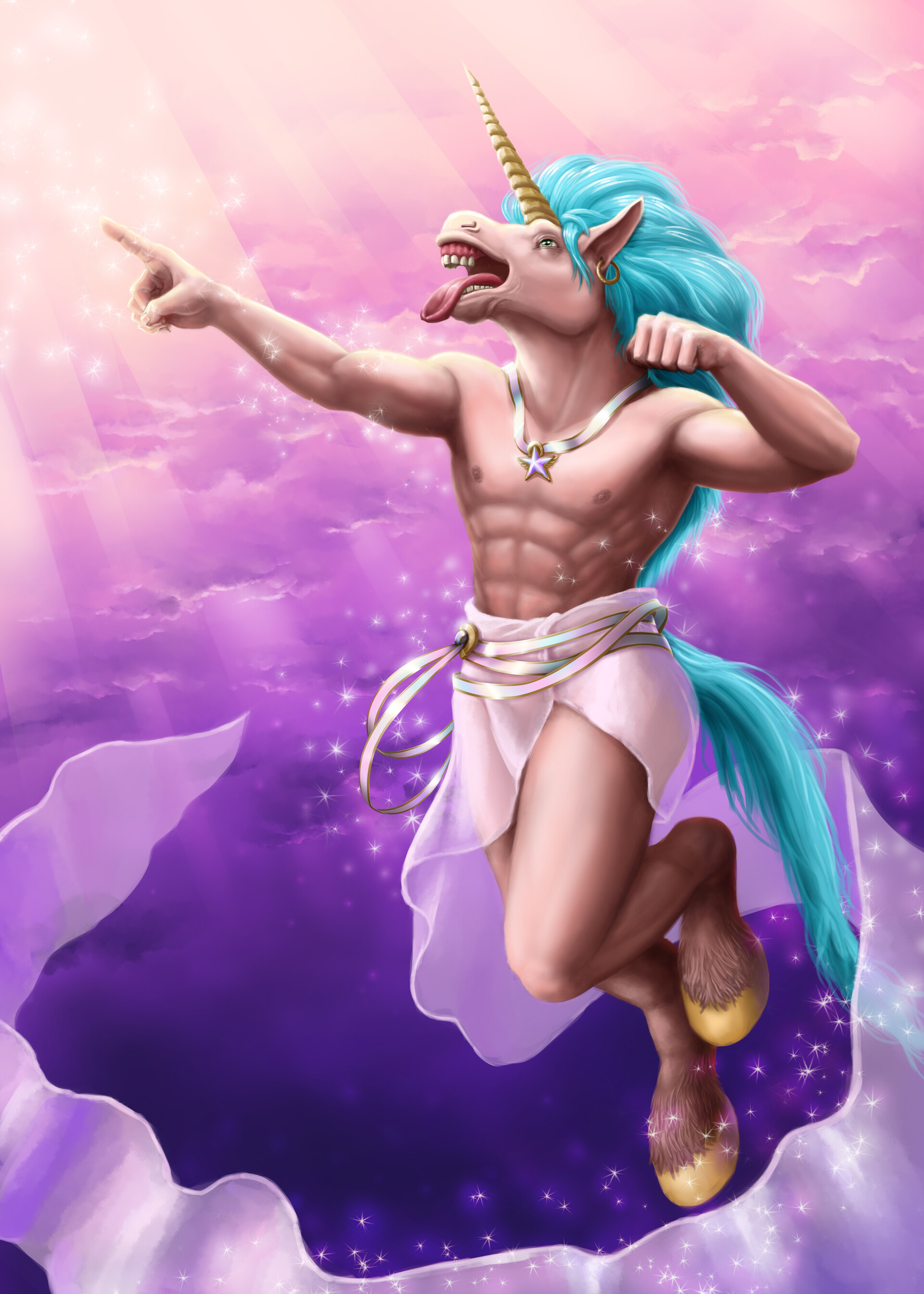 ArtStation - Unicorn Tikbalang