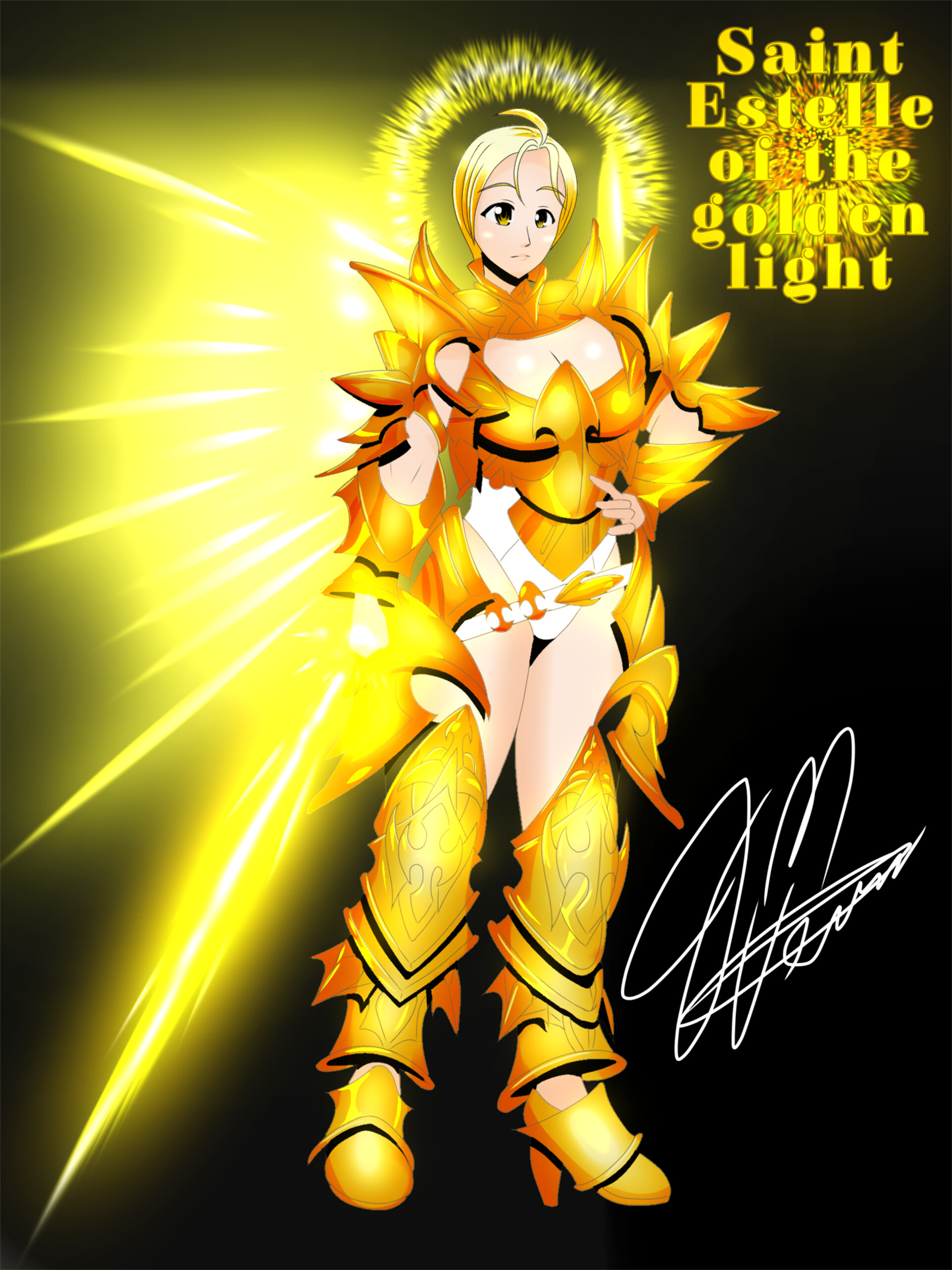 ArtStation - Original character knight sample