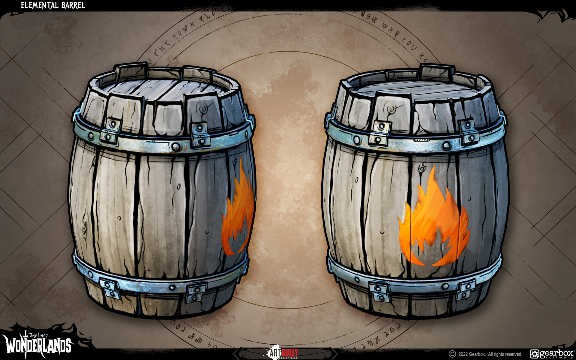 Art Bully Productions - Tiny Tina's Wonderlands - Props