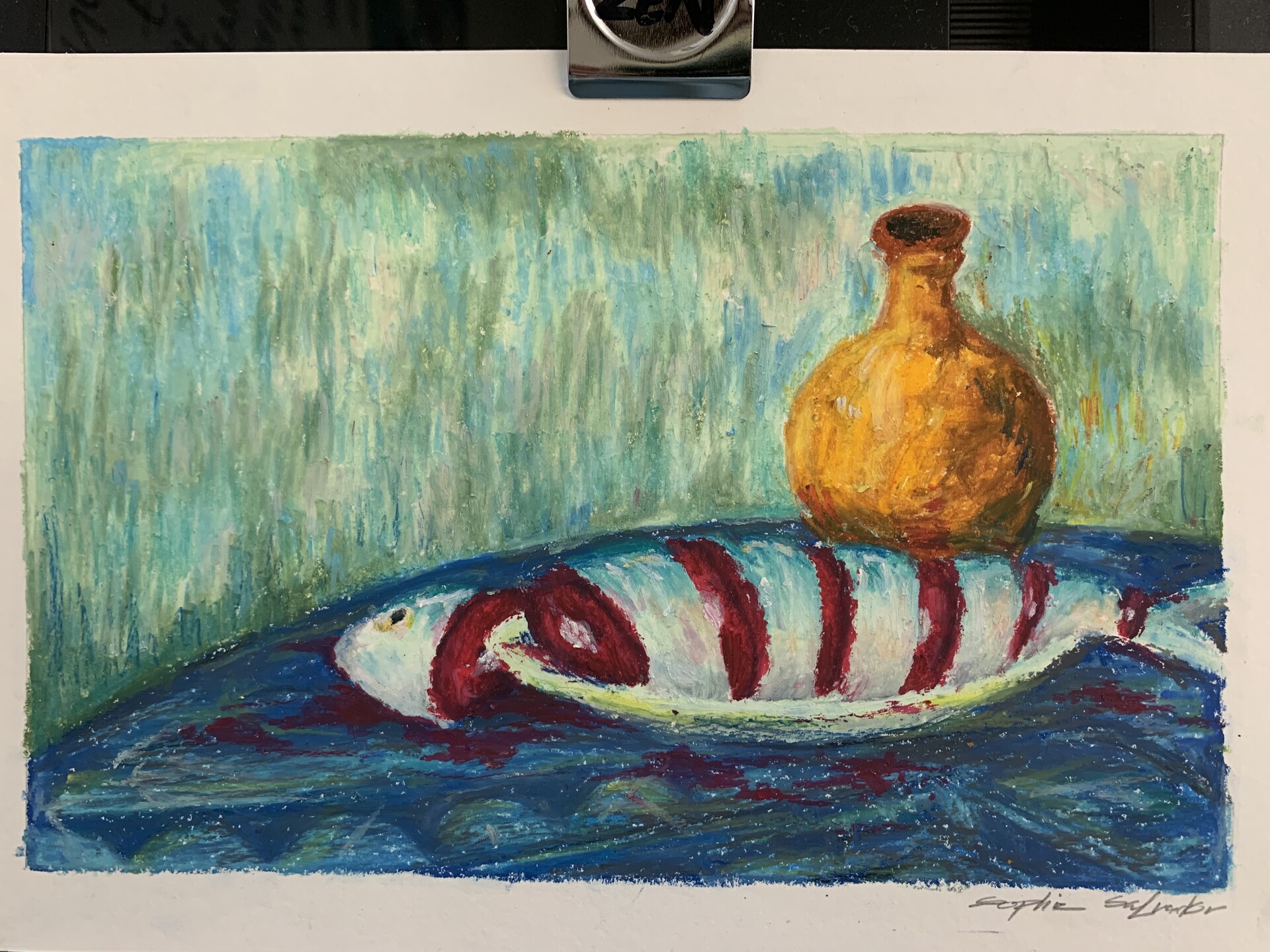 ArtStation - Oil Fish Impressionism