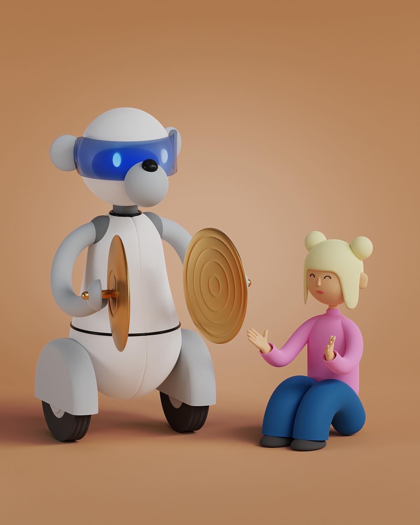 ArtStation - Robot and human