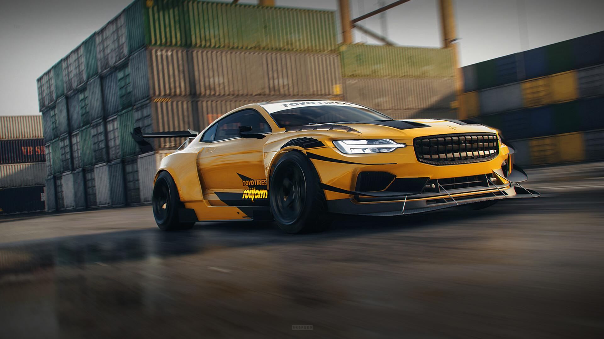 ArtStation - POLESTAR_1 / NFS HEAT