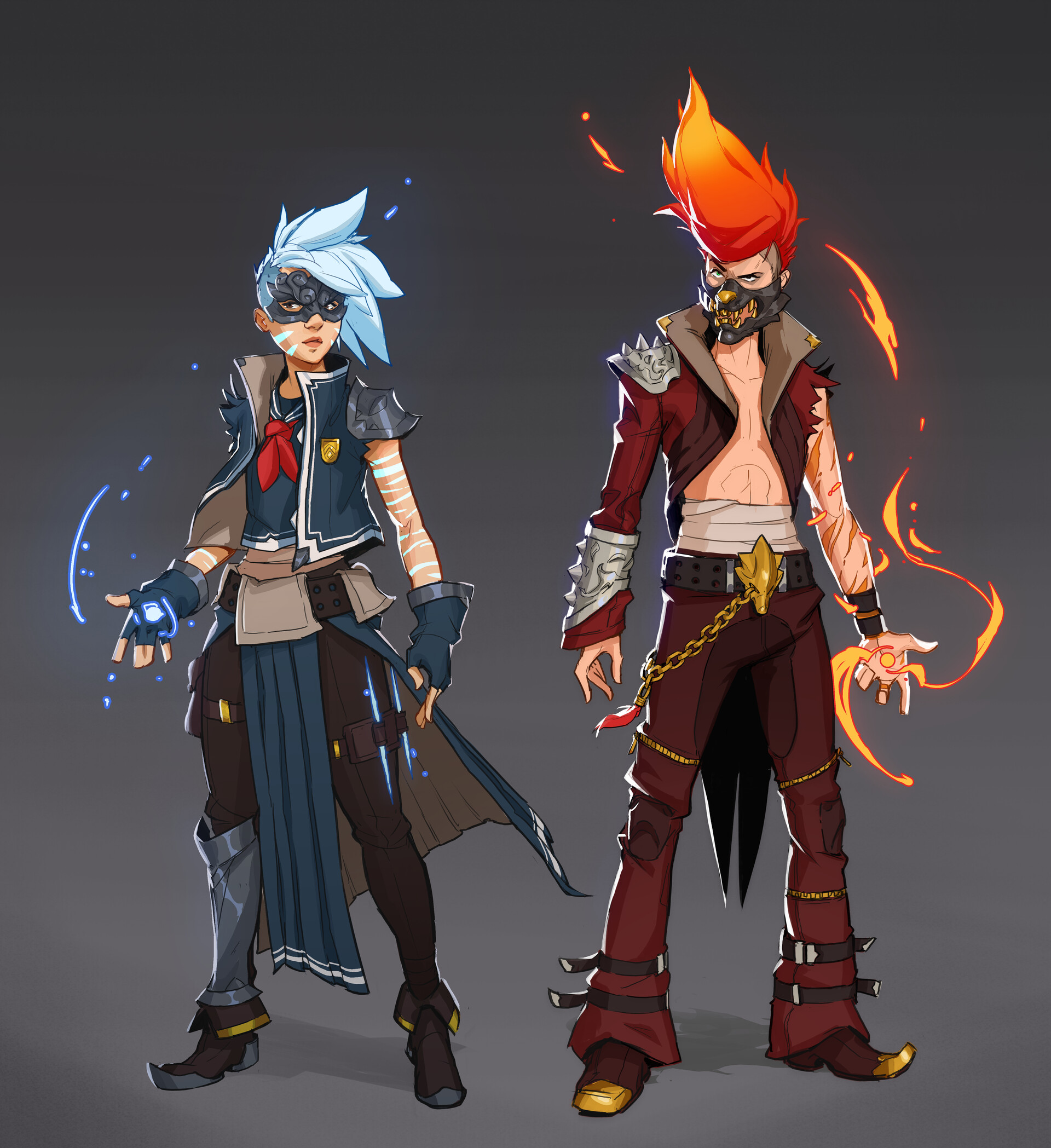 Gary Tanaka - Spellbreak - Infernal Hound