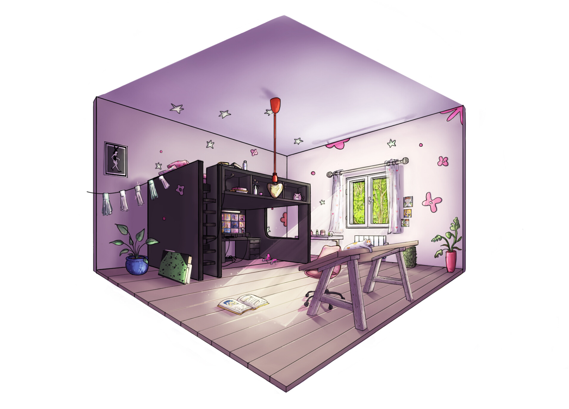 ArtStation - My Bedroom