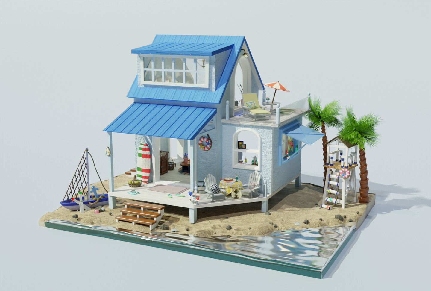 ArtStation - Summer House