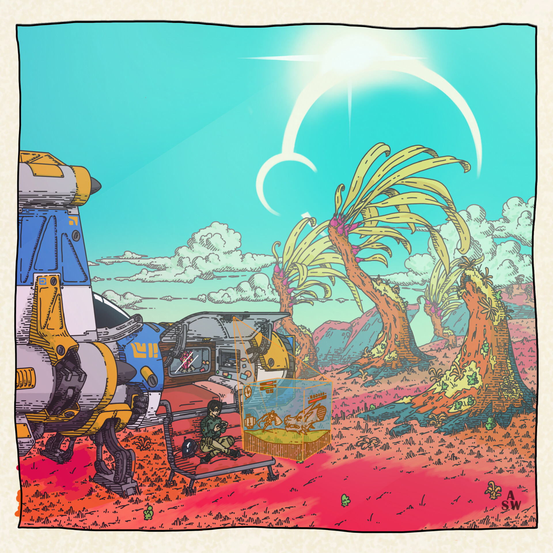 ArtStation - Paradise Planet