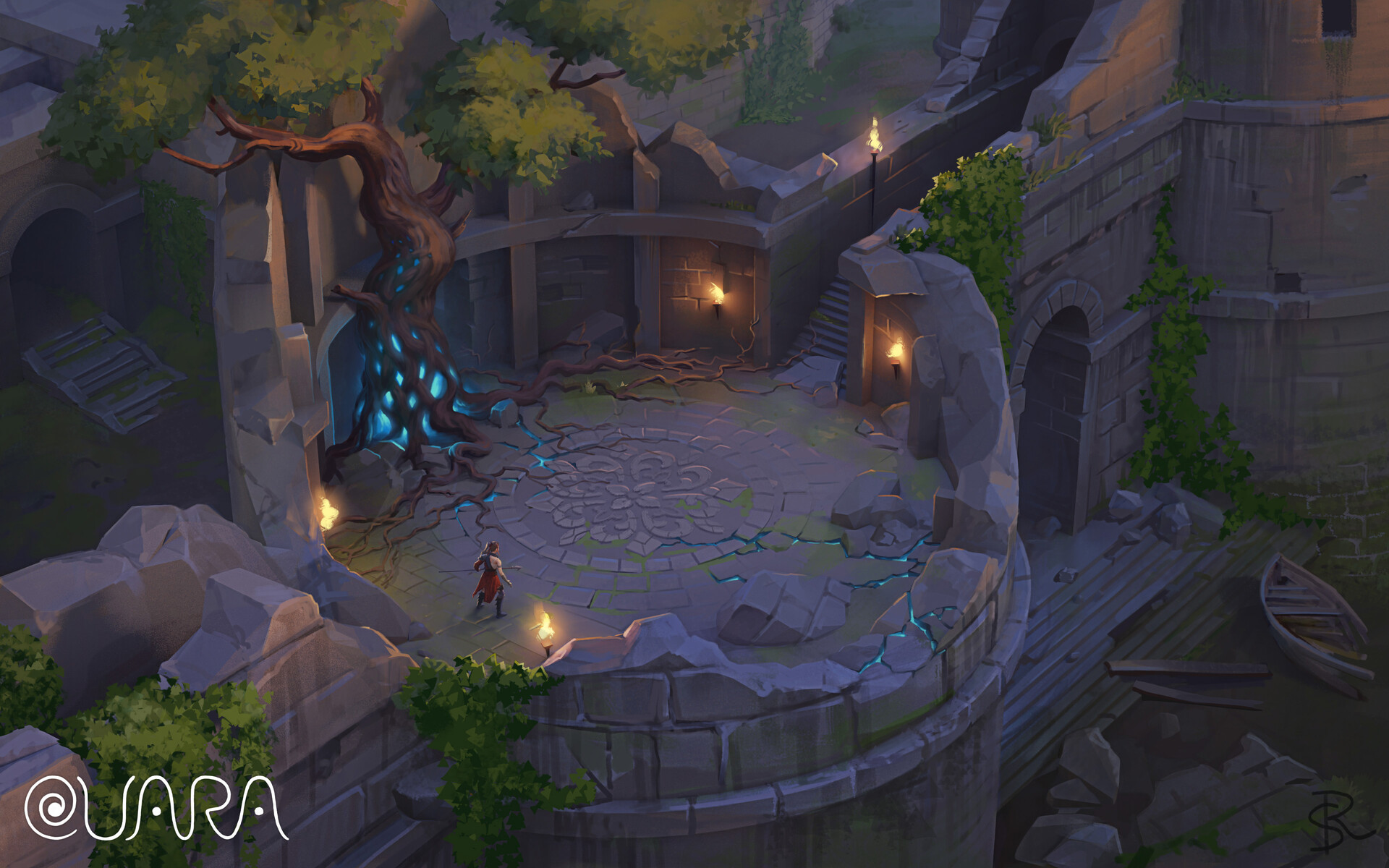 ArtStation - The Lost City. Cuara