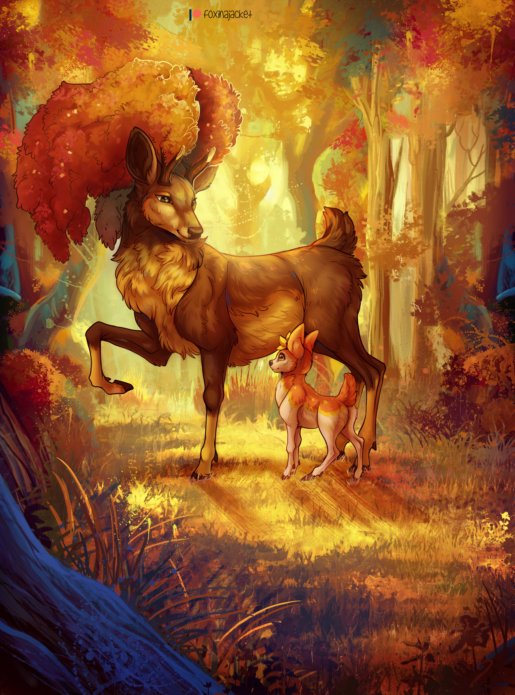 ArtStation - 🍂 Autumn is here