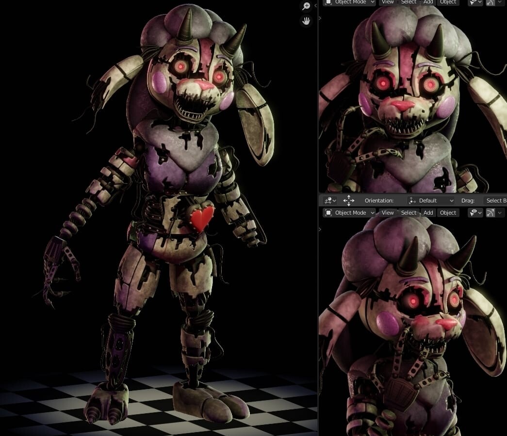 ArtStation - FNaF Model Commission