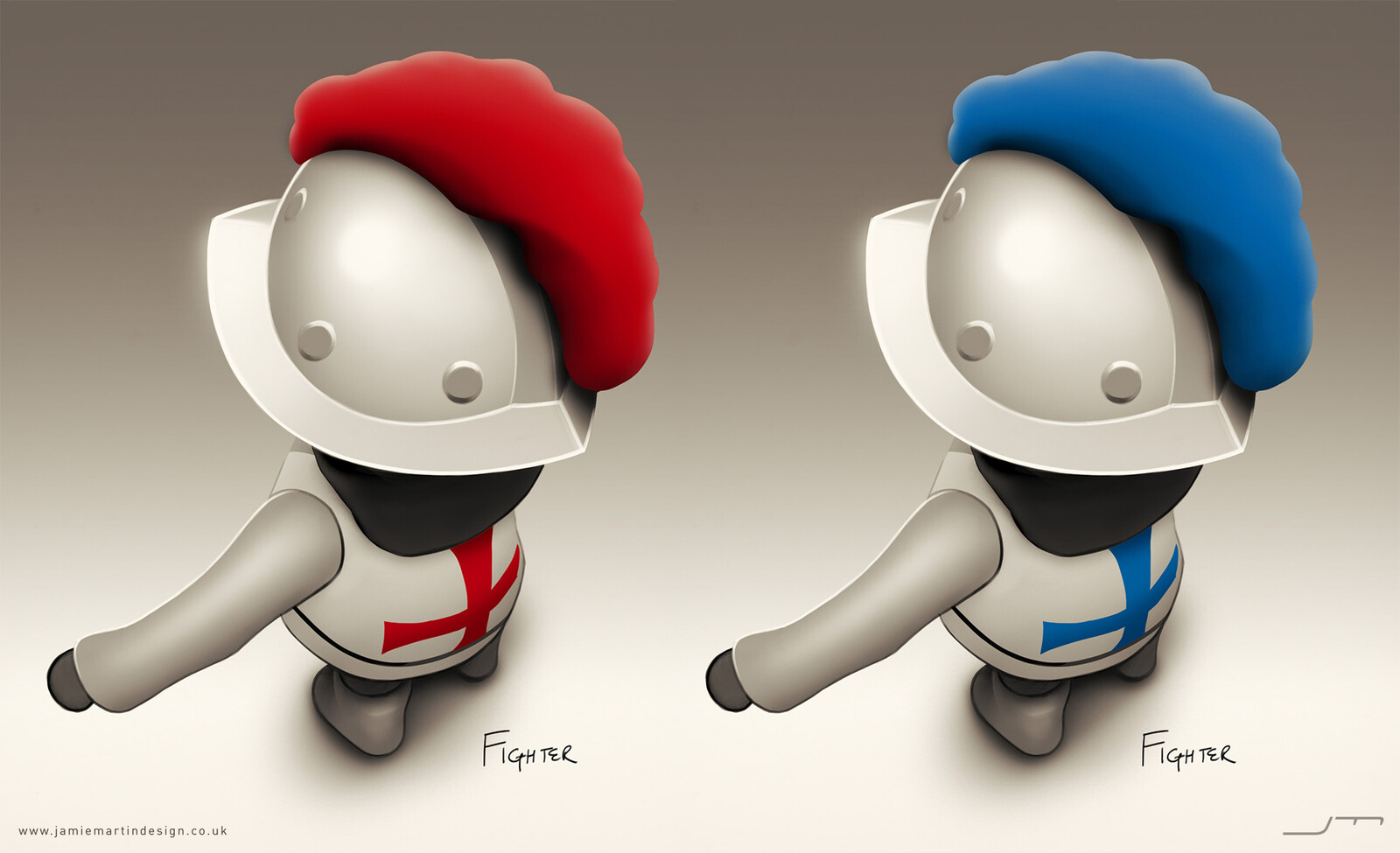 Jamie Martin - RTS - game characters - concept art
