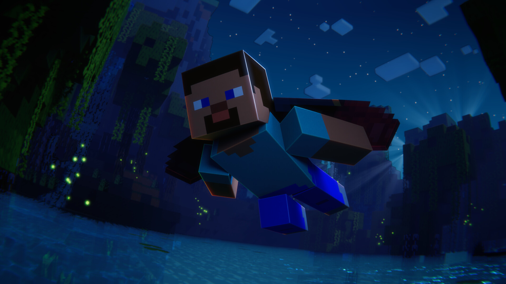 ArtStation - Swooping through mangroves