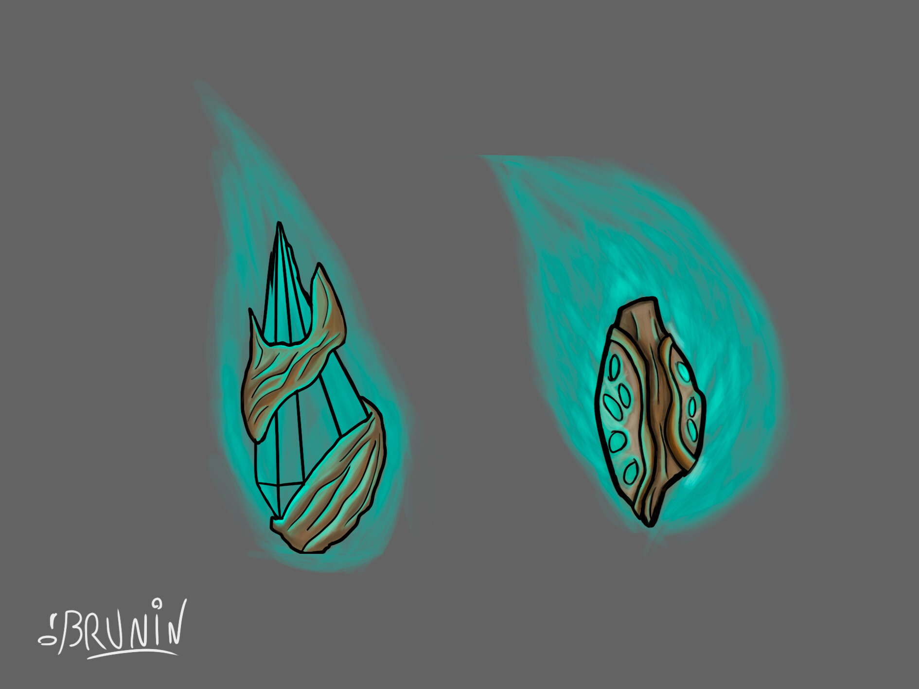 ArtStation - "Seeds" Props Concept Arts 2020