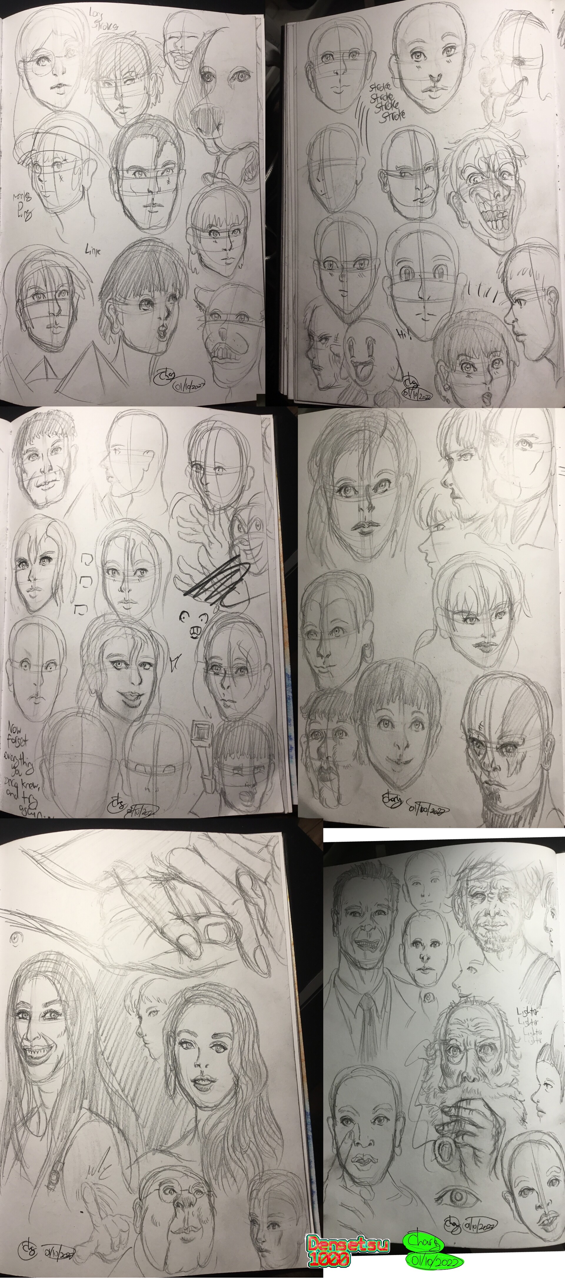 ArtStation - Sketch Practice - 01/10/2022