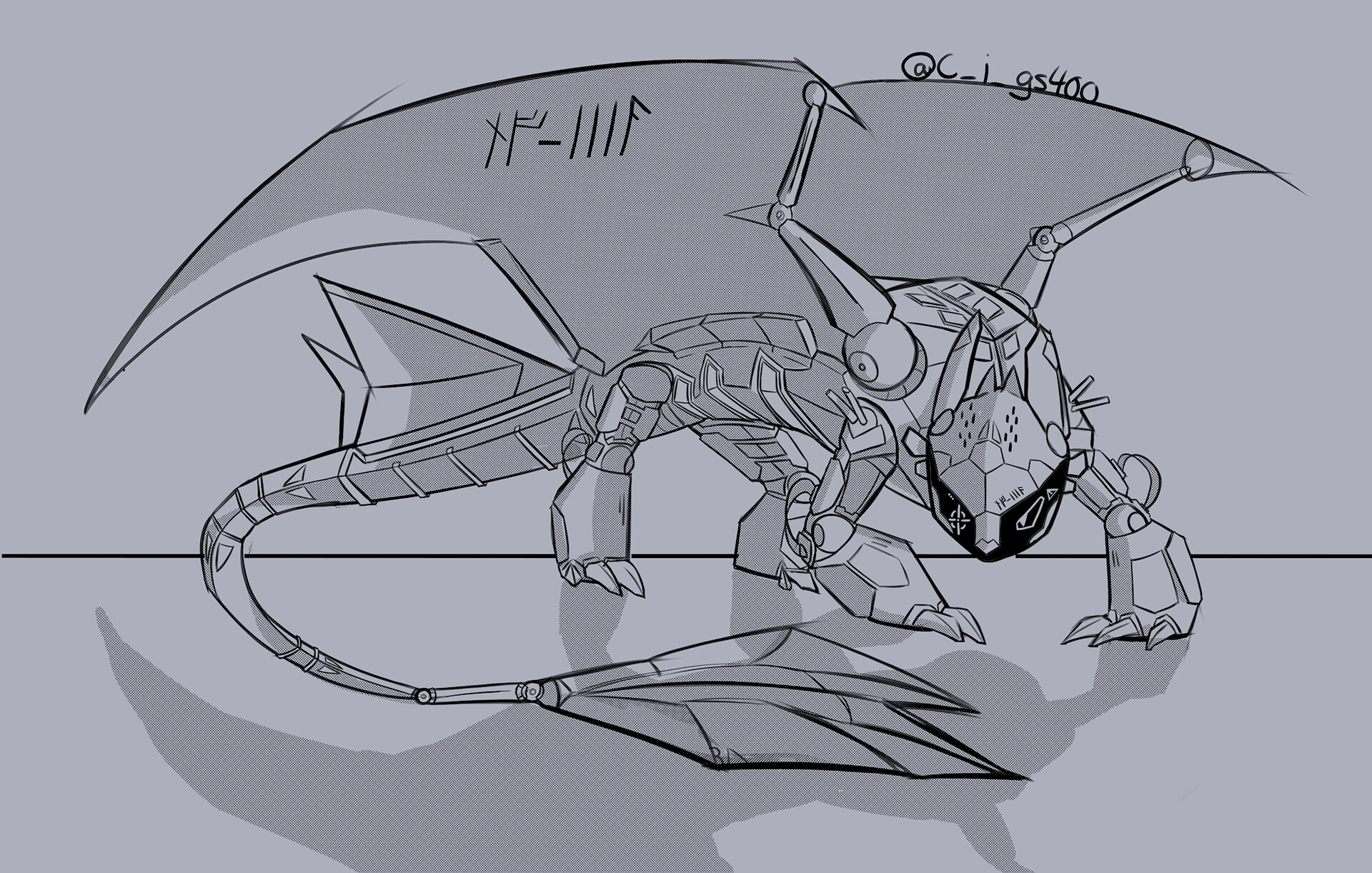 ArtStation - MKIII-A R.S.I. Dracomech