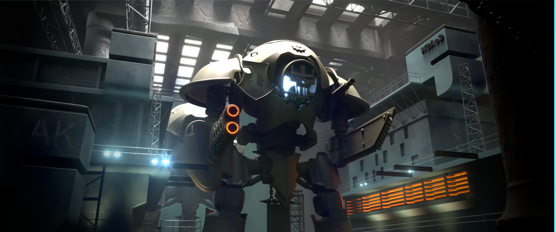 ArtStation - Warhammer Mech