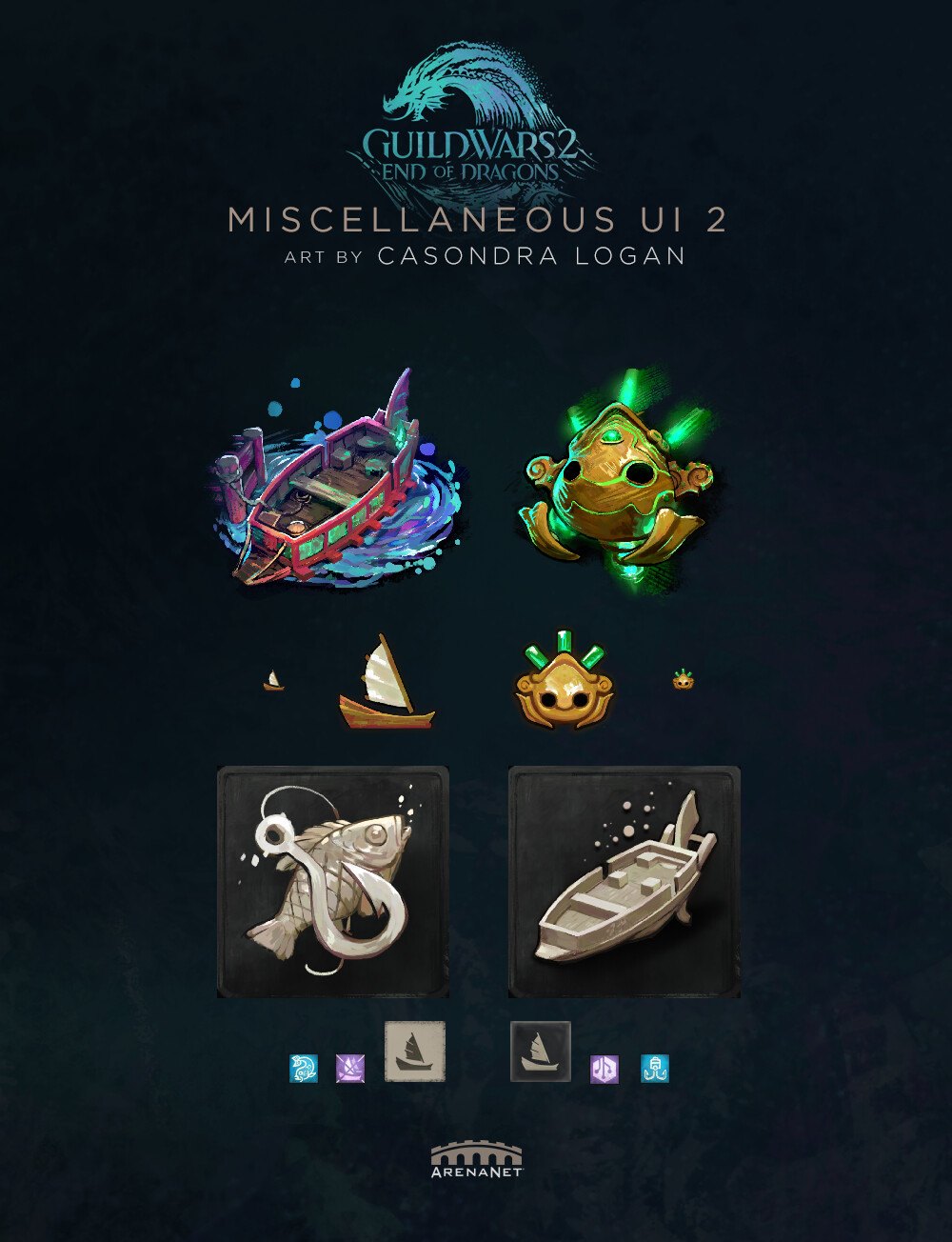 Casondra Logan - Guild Wars 2 End of Dragons - Miscellaneous Icons (2 of 2)