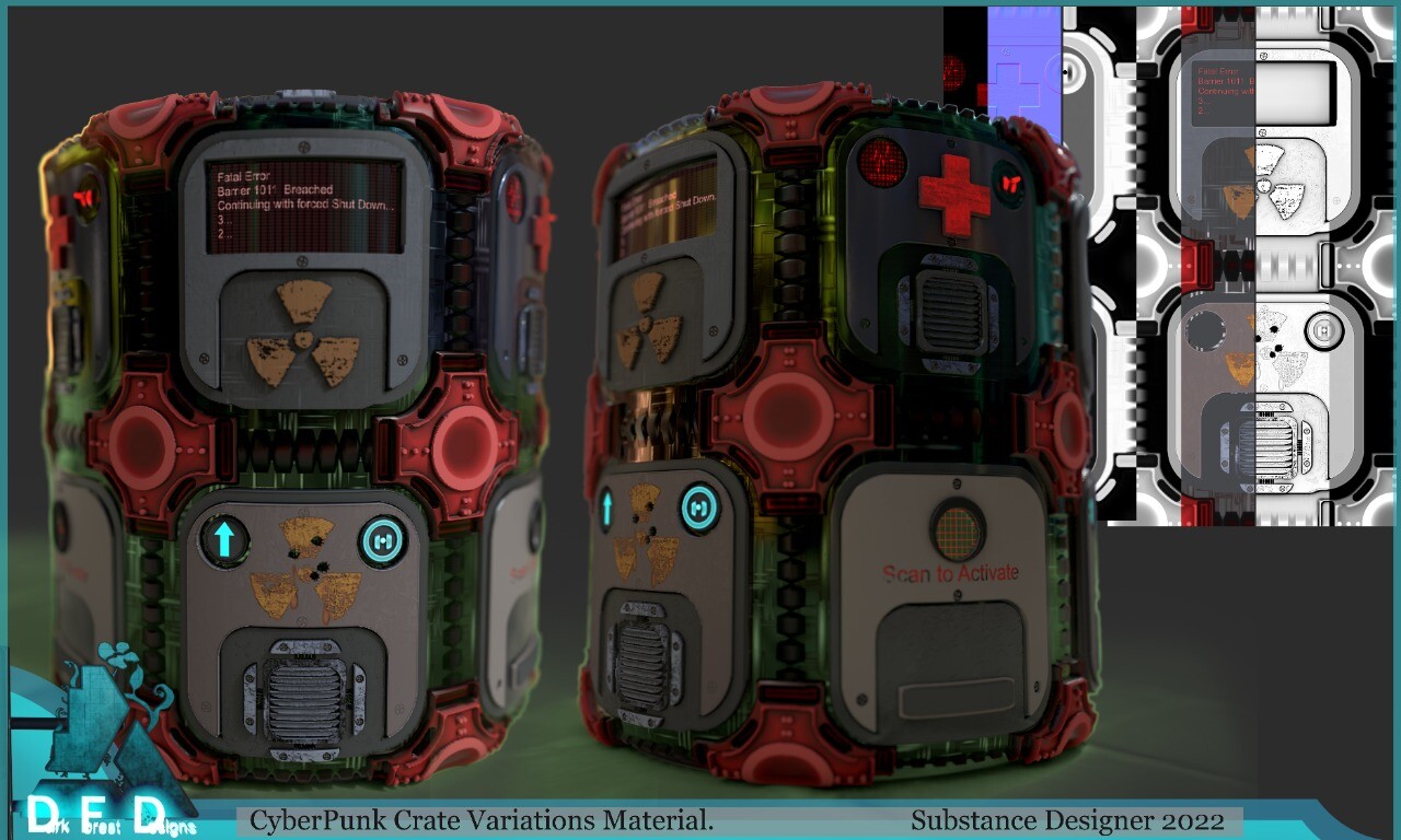 ArtStation - Space Crates and Panels