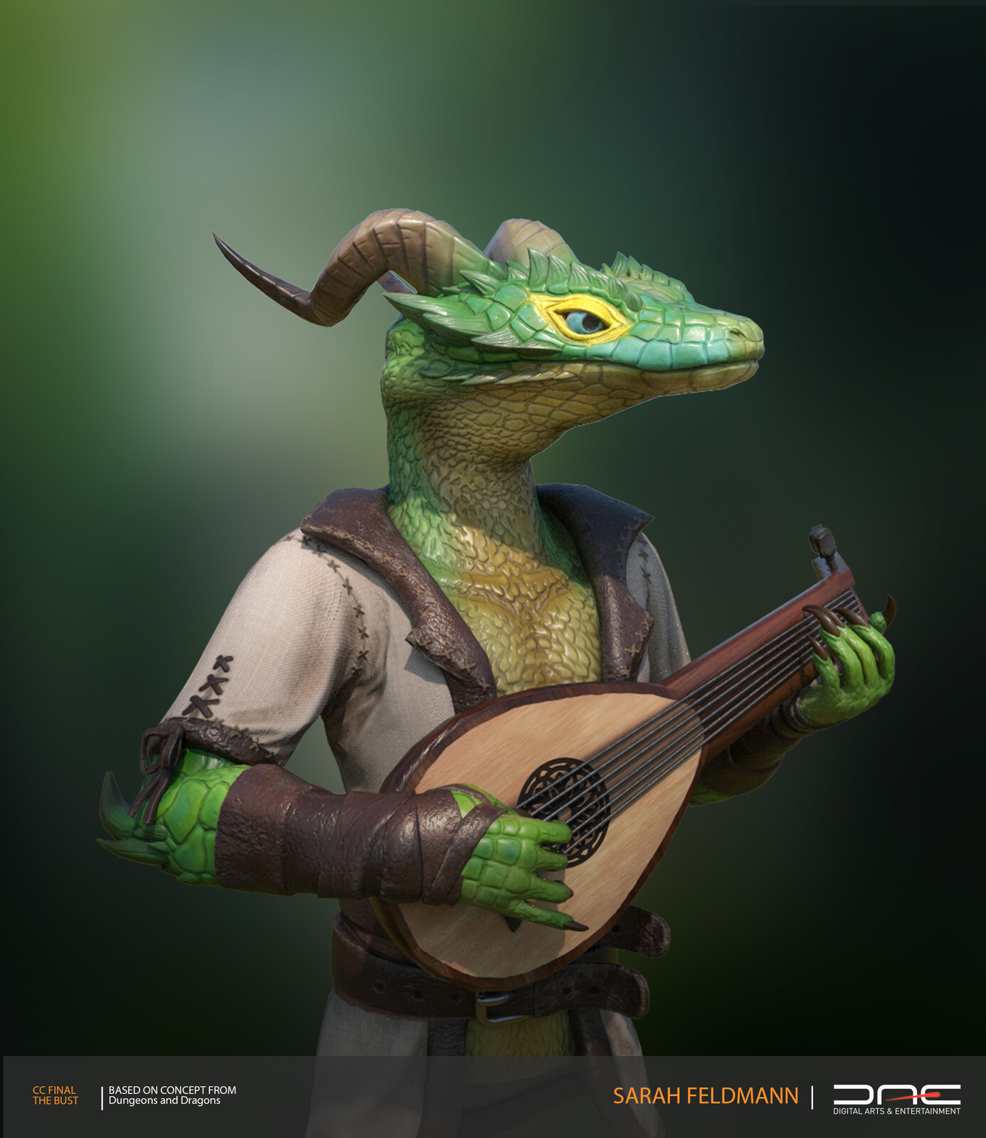 Sarah Feldmann - Dragonborn Bard