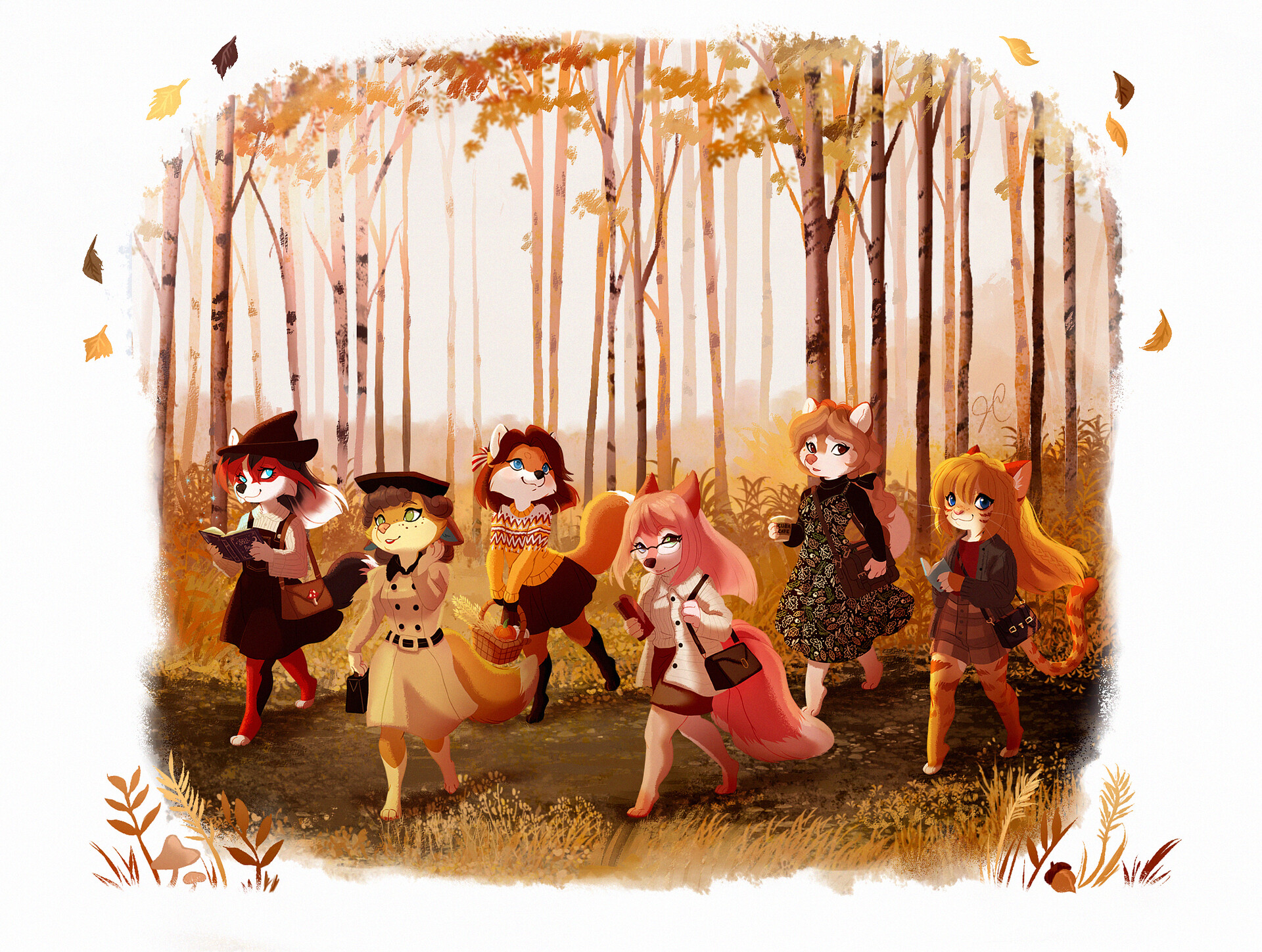 ArtStation - Autumn Stroll
