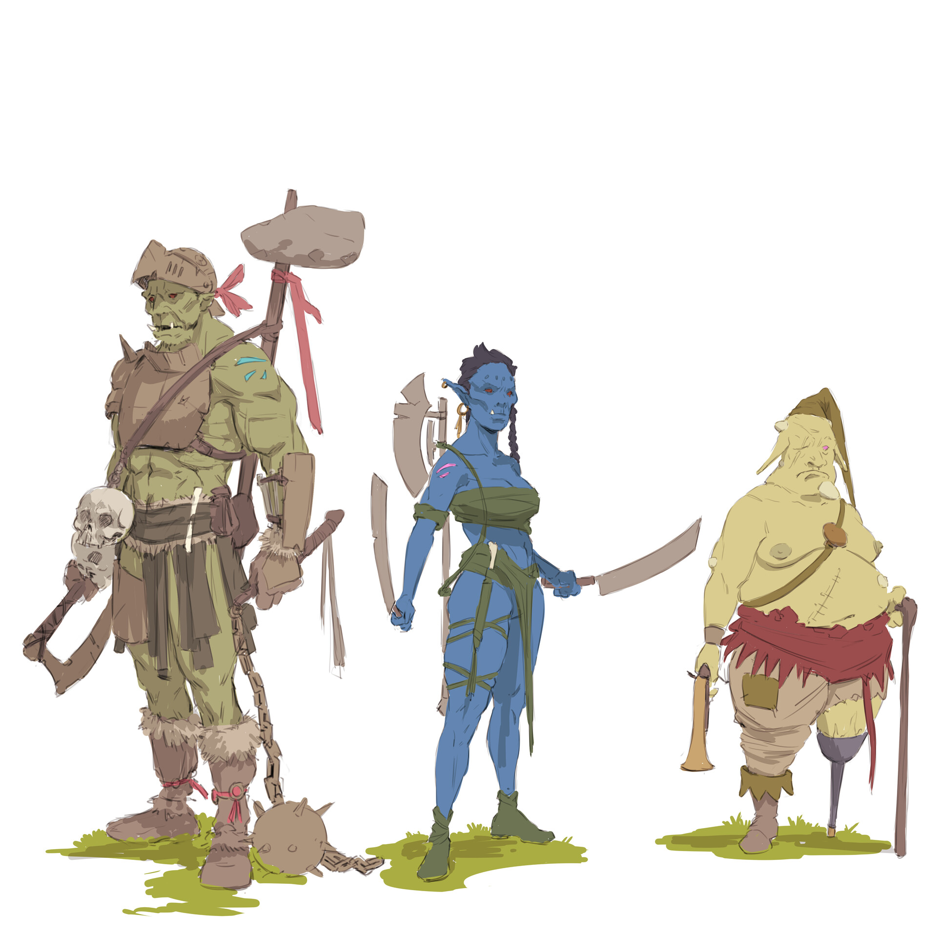 ArtStation - Orc Ideas