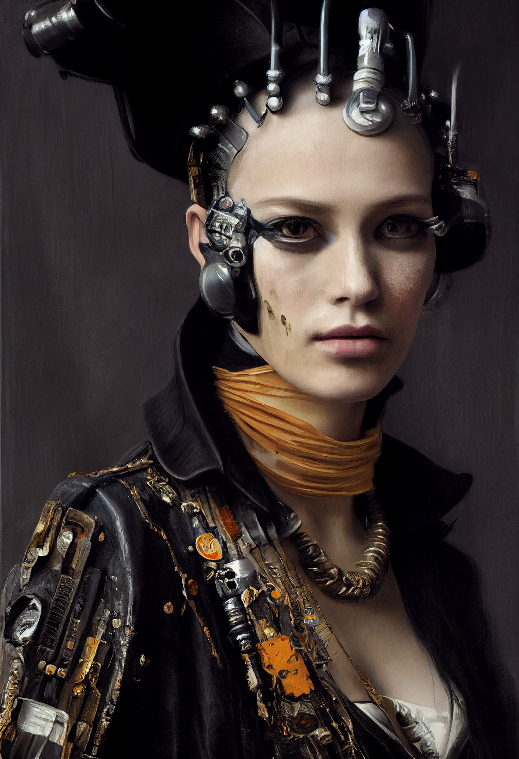 Vitriol Tripp - Dutch Master Style Cyberpunk portraits