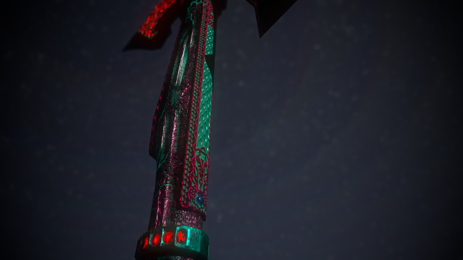 Loparev Danila (SadKamikoto) - Cursed axe "Lunaris Eclipsis" of ancient cult