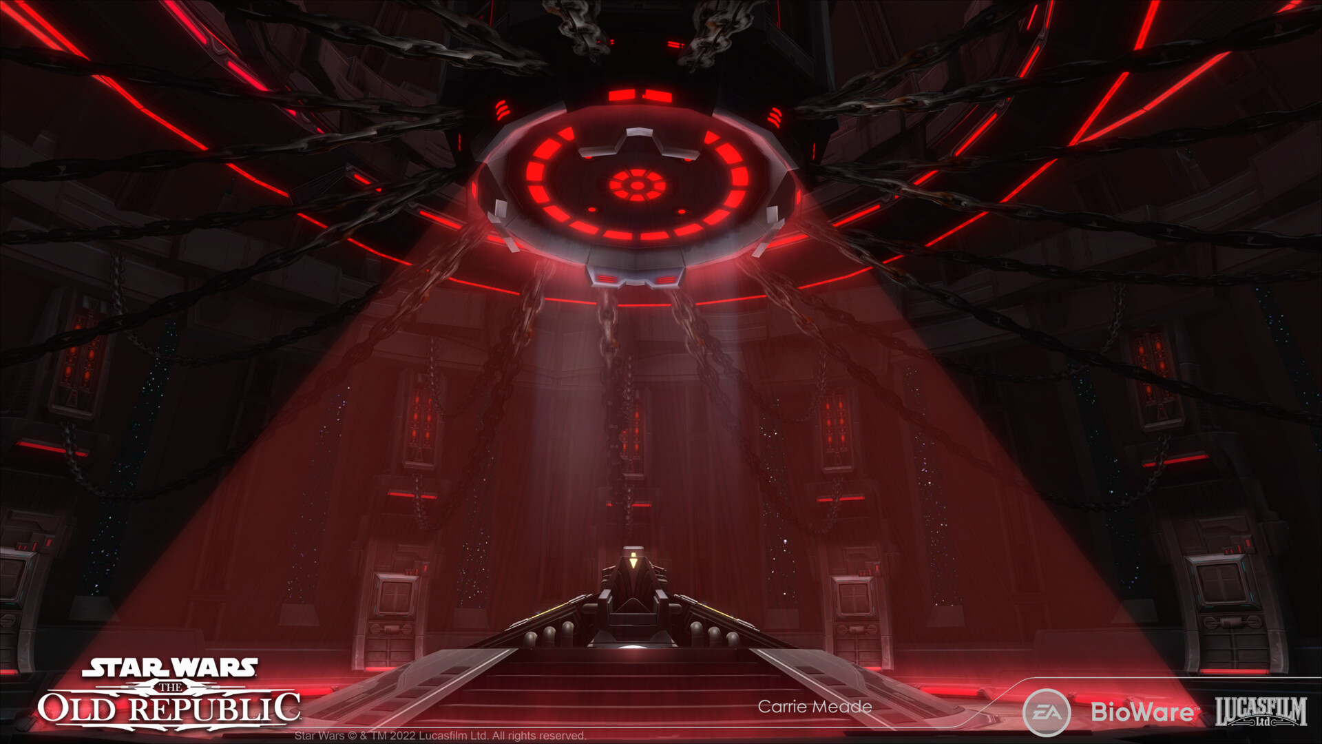 ArtStation - SWTOR Malgus Prison Room
