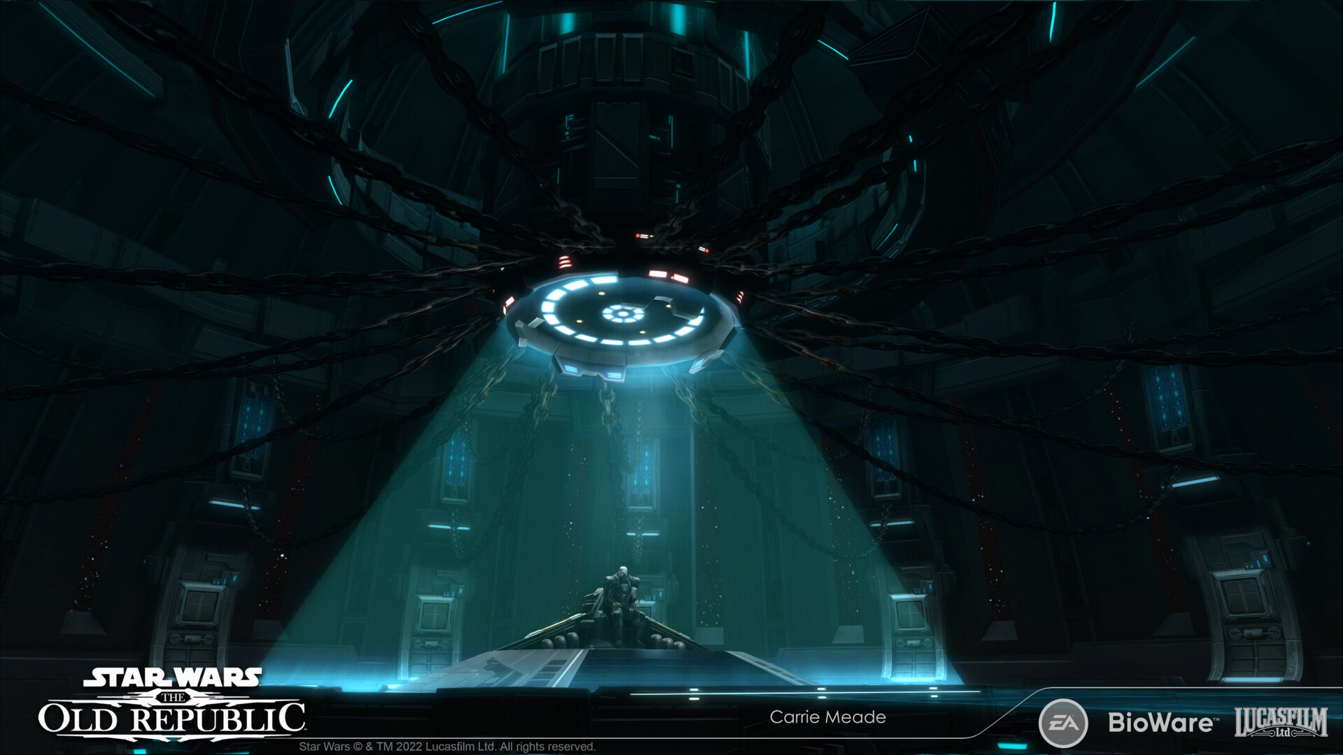 ArtStation - SWTOR Malgus Prison Room